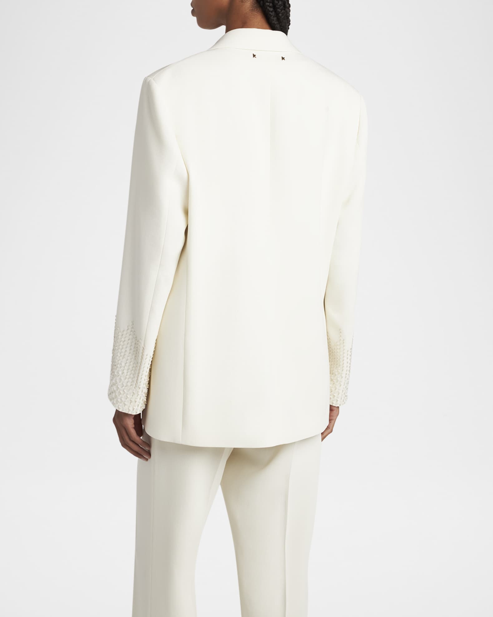 Golden Goose Journey Beaded Single-Breasted Jacket | Neiman Marcus