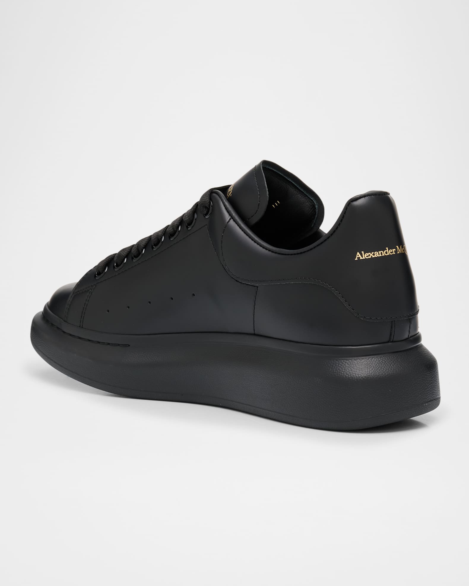 McQueen Men's Leather Oversized Sneakers | Neiman Marcus