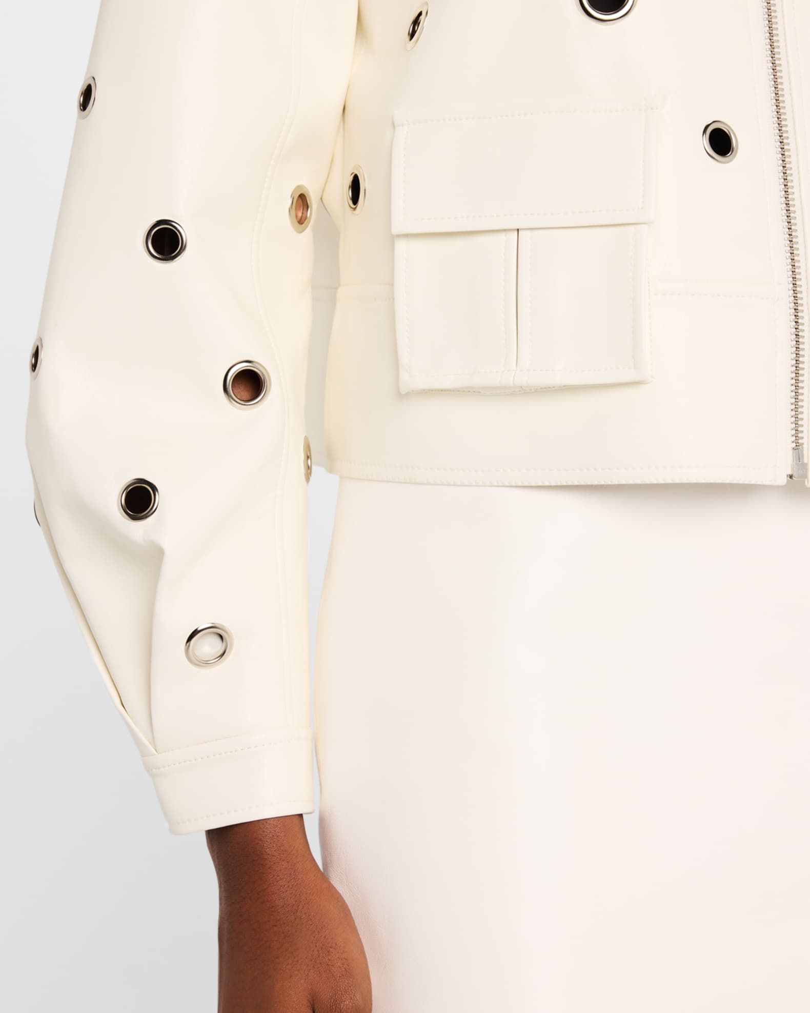 Cinq a Sept Harriet Grommet Jacket | Neiman Marcus