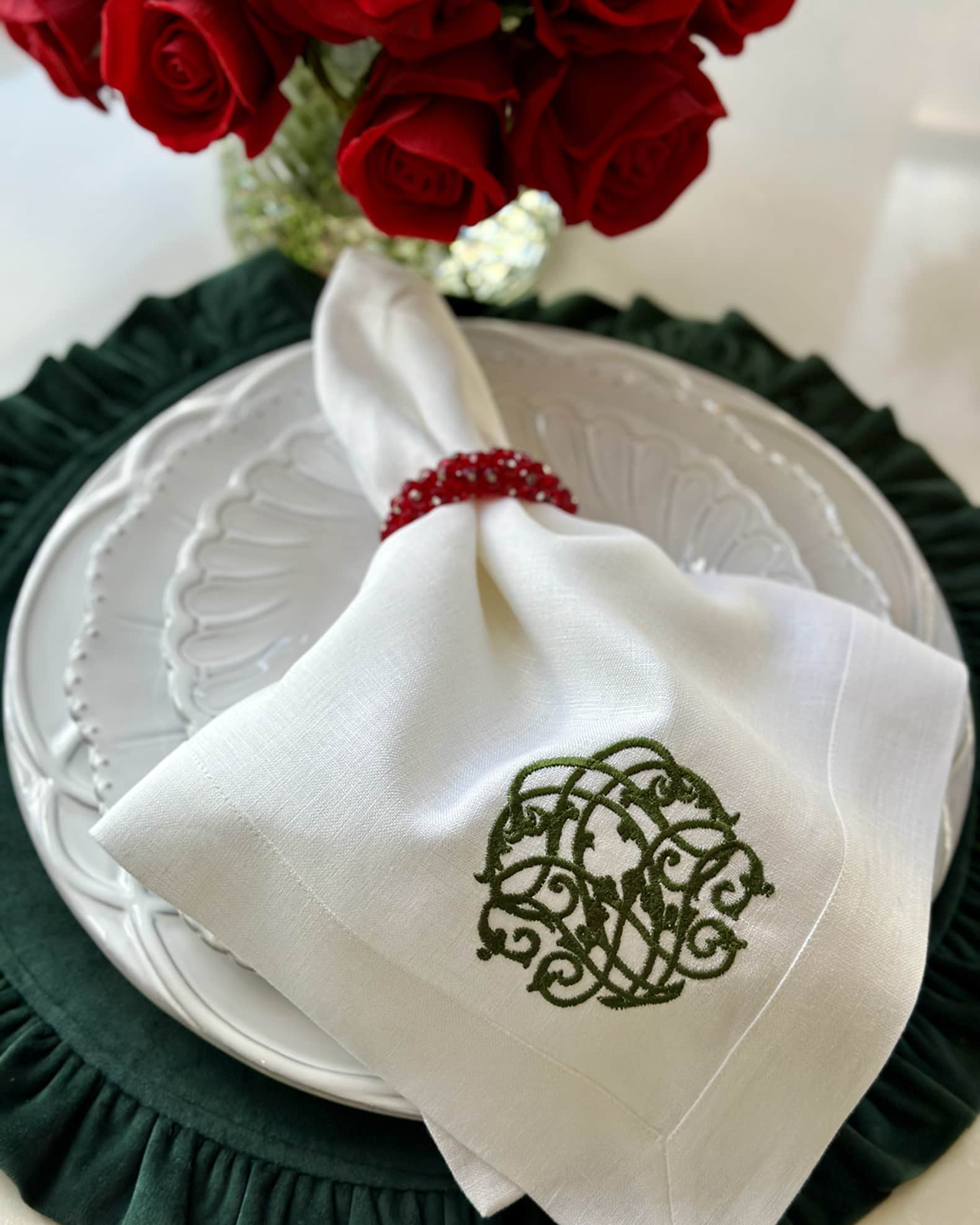 Baroque Table Linens Collection | Neiman Marcus