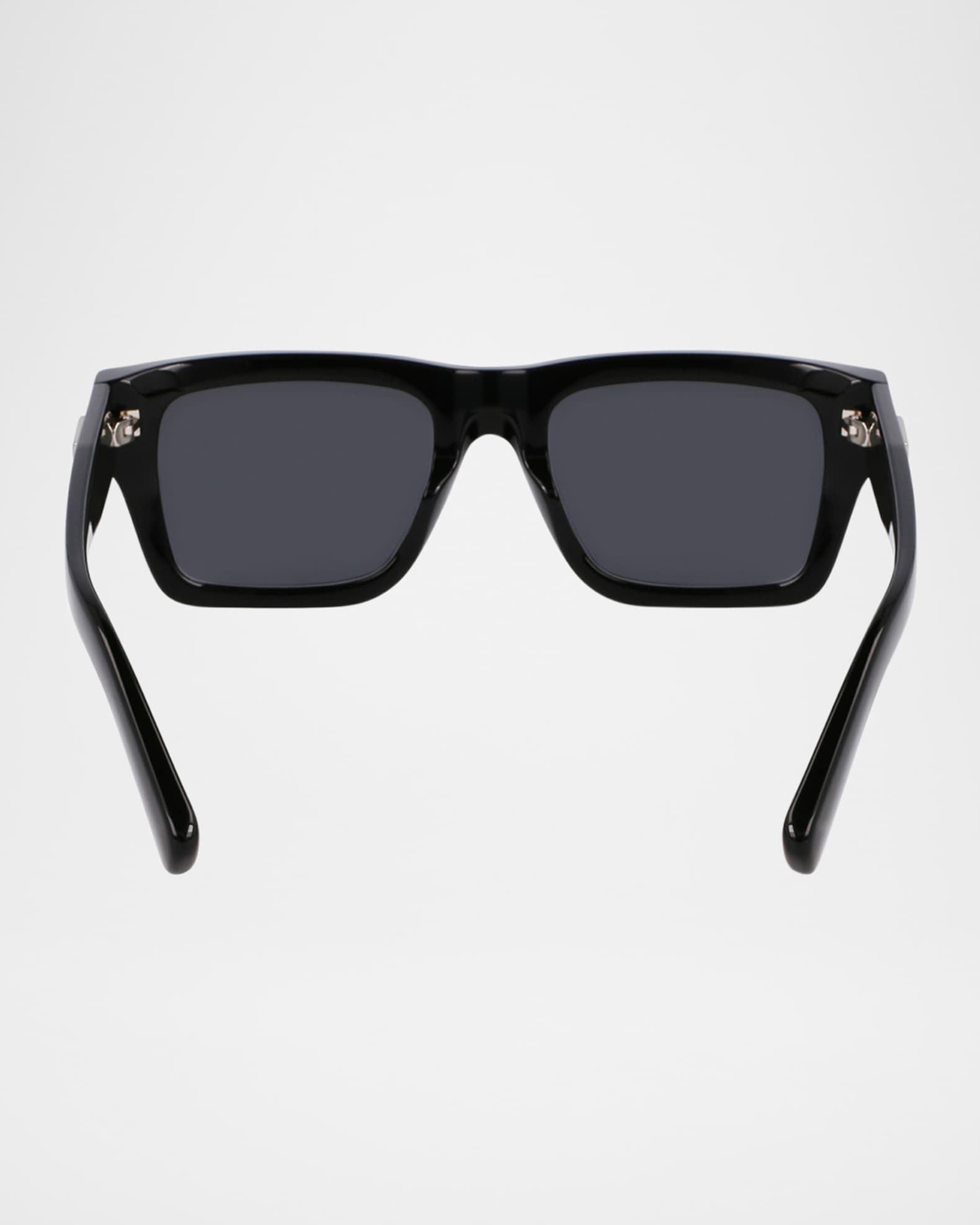 Ferragamo Men's Prisma Modified Acetate Rectangle Sunglasses | Neiman ...
