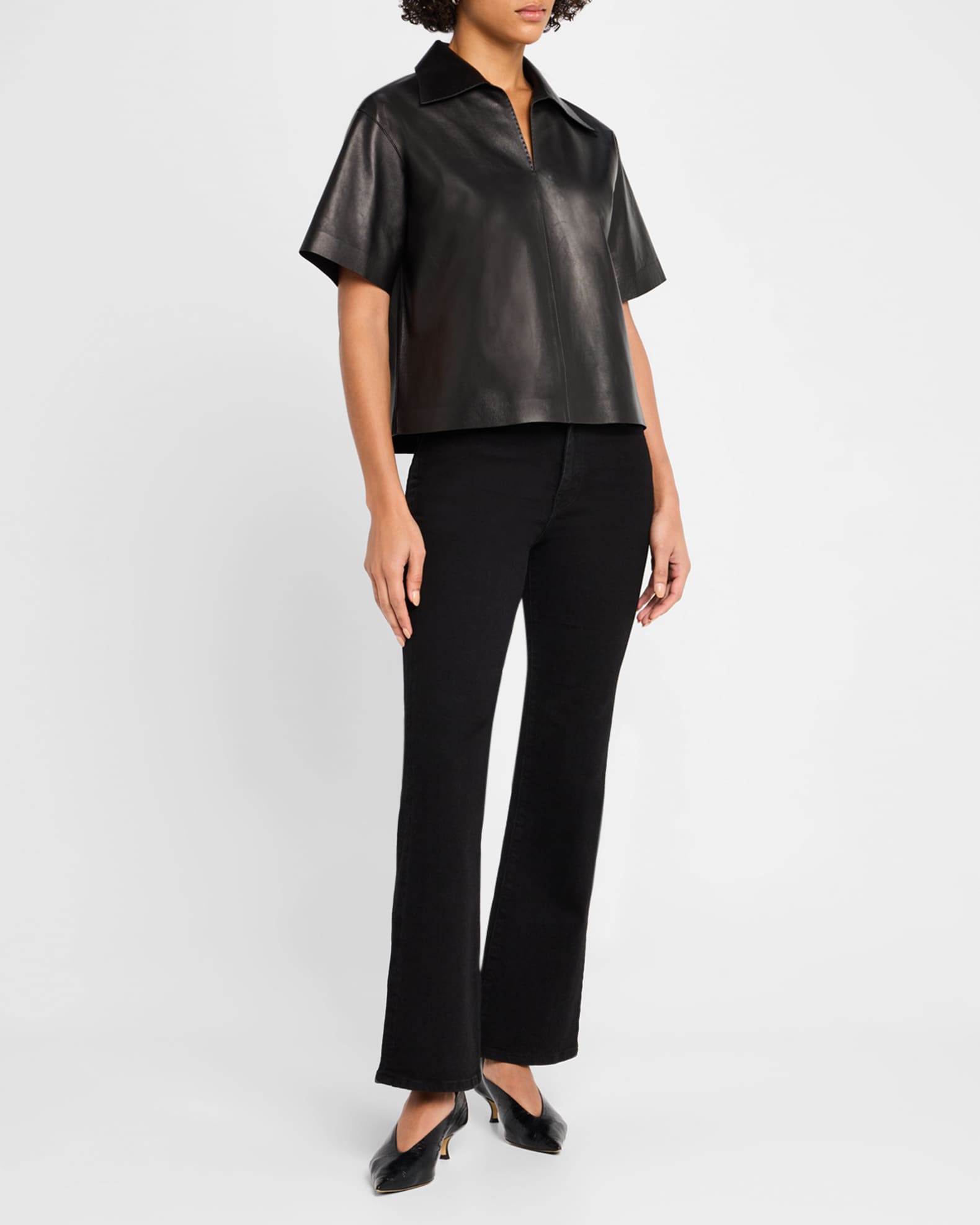 FRAME The Pixie Arrow Bootcut Jeans | Neiman Marcus