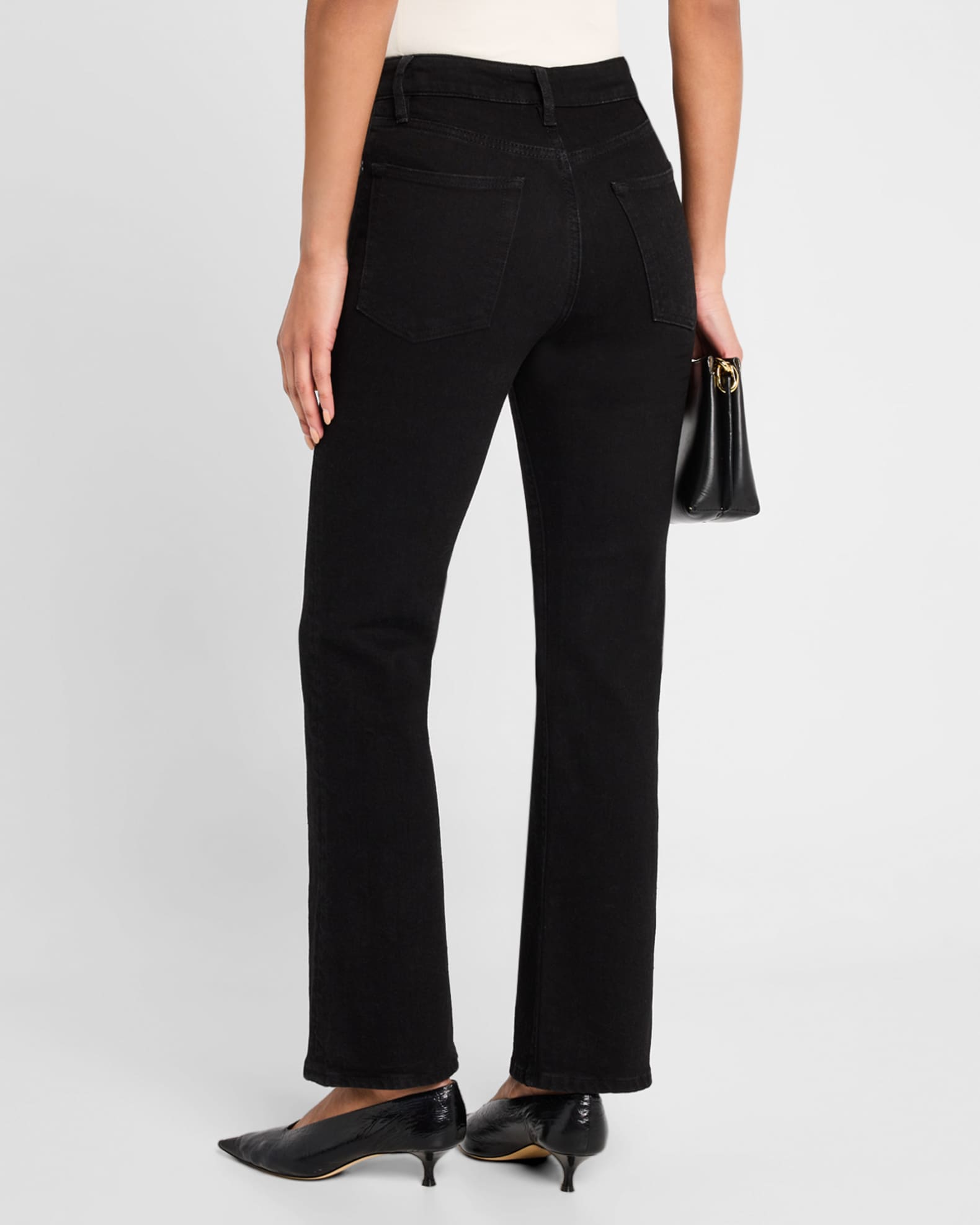 FRAME The Pixie Arrow Bootcut Jeans | Neiman Marcus