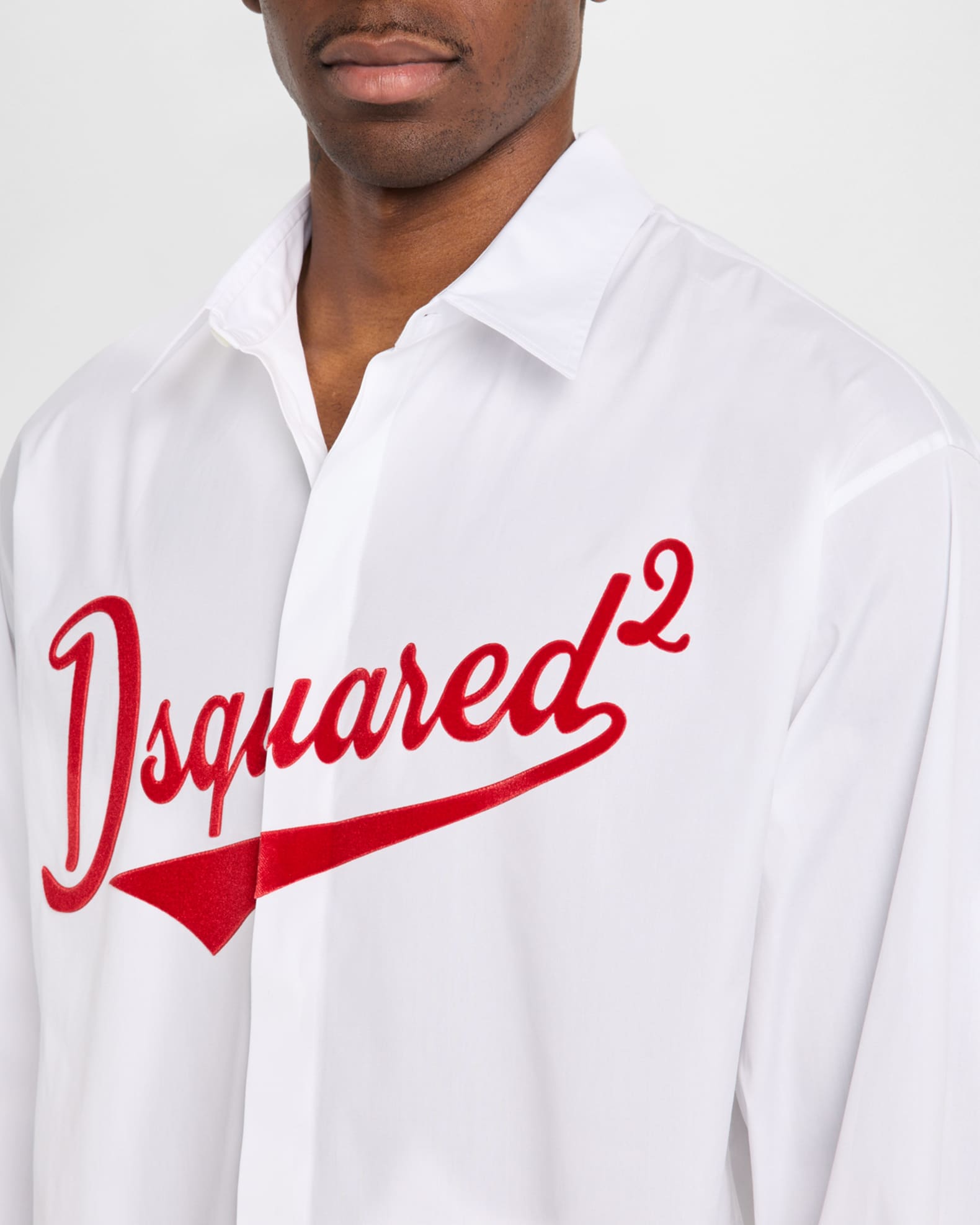 Dsquared2 Men's College Button-Down Shirt | Neiman Marcus