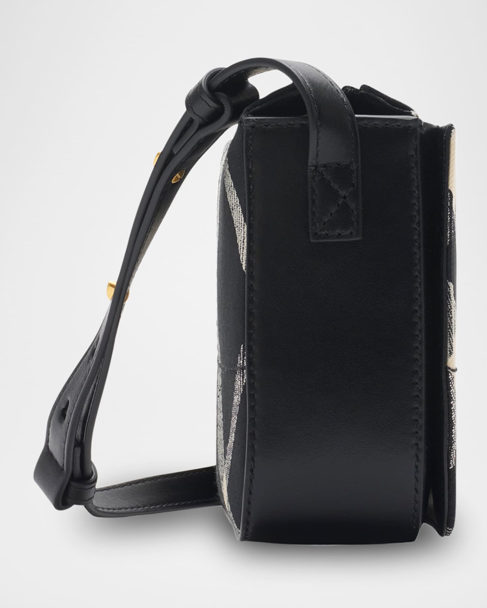 Burberry Snip Small Check Crossbody Bag | Neiman Marcus