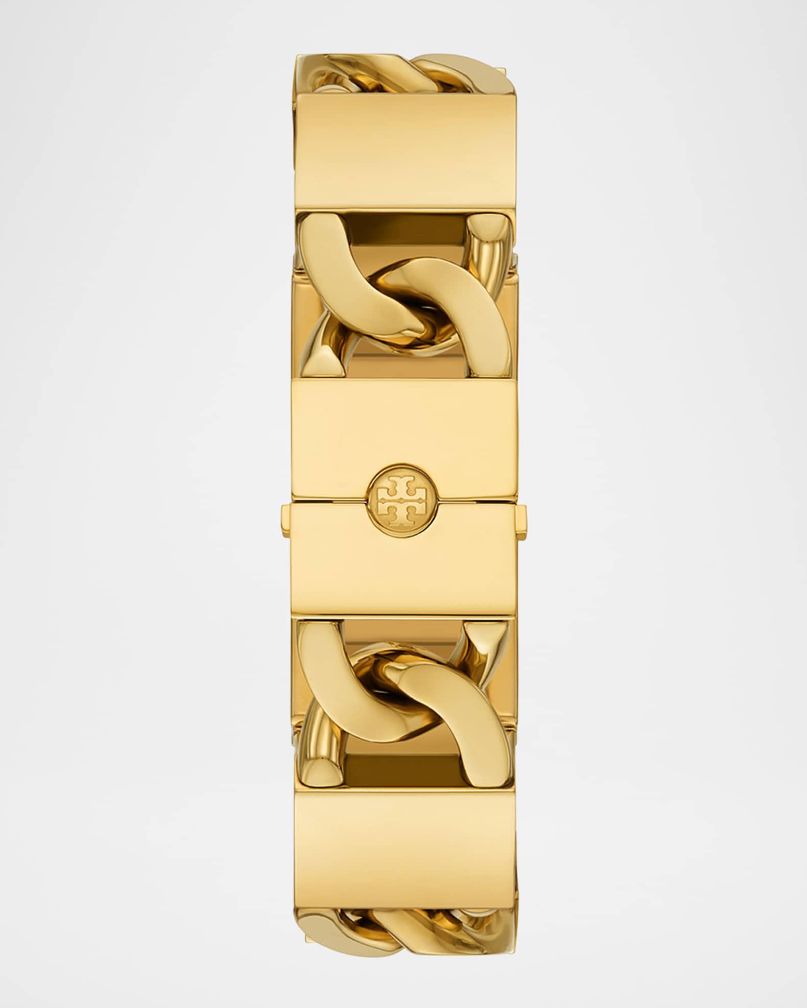 Tory Burch The T Gold-Tone Stainless Steel Watch | Neiman Marcus
