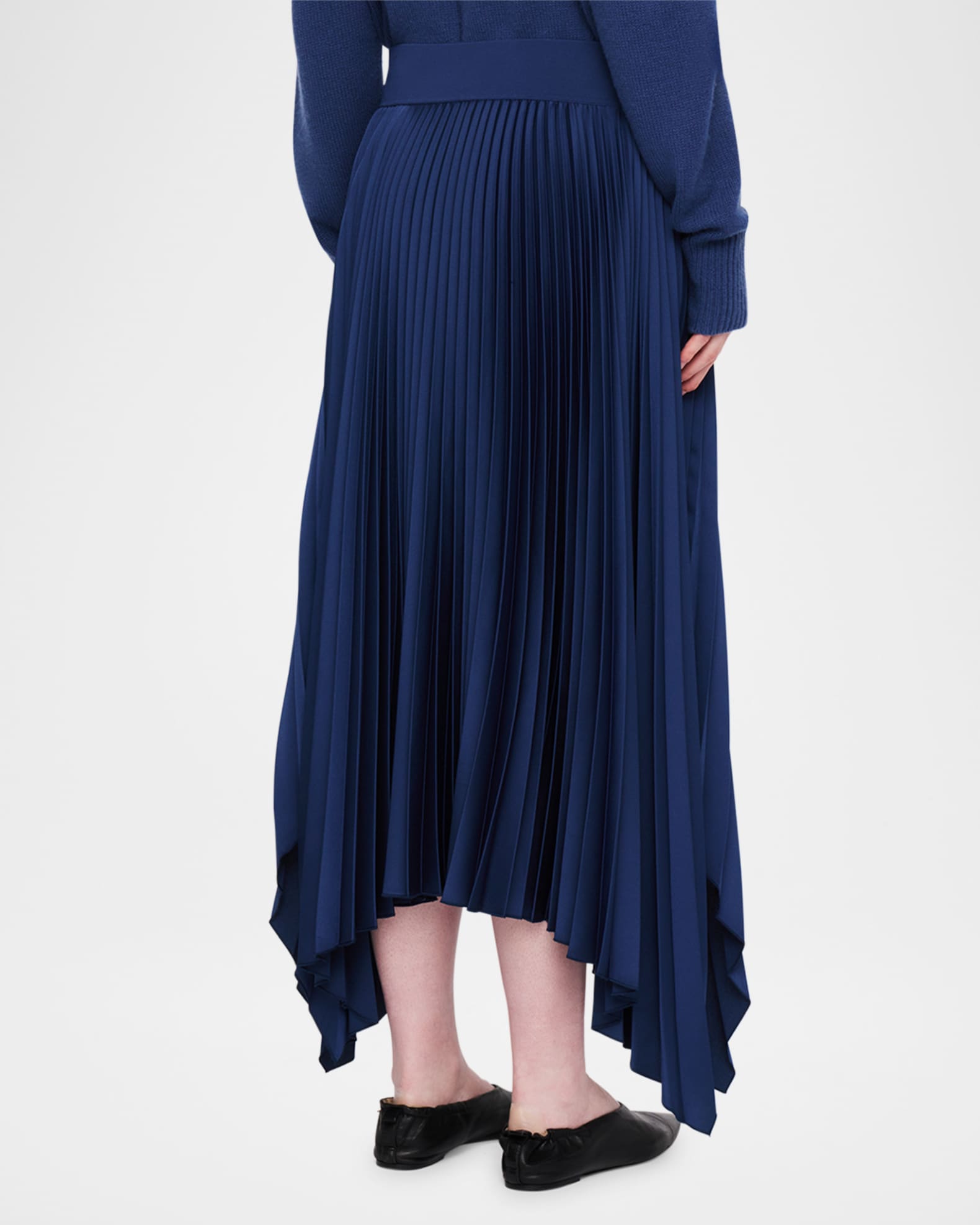 Joseph Ade Pleated Handkerchief Maxi Skirt | Neiman Marcus