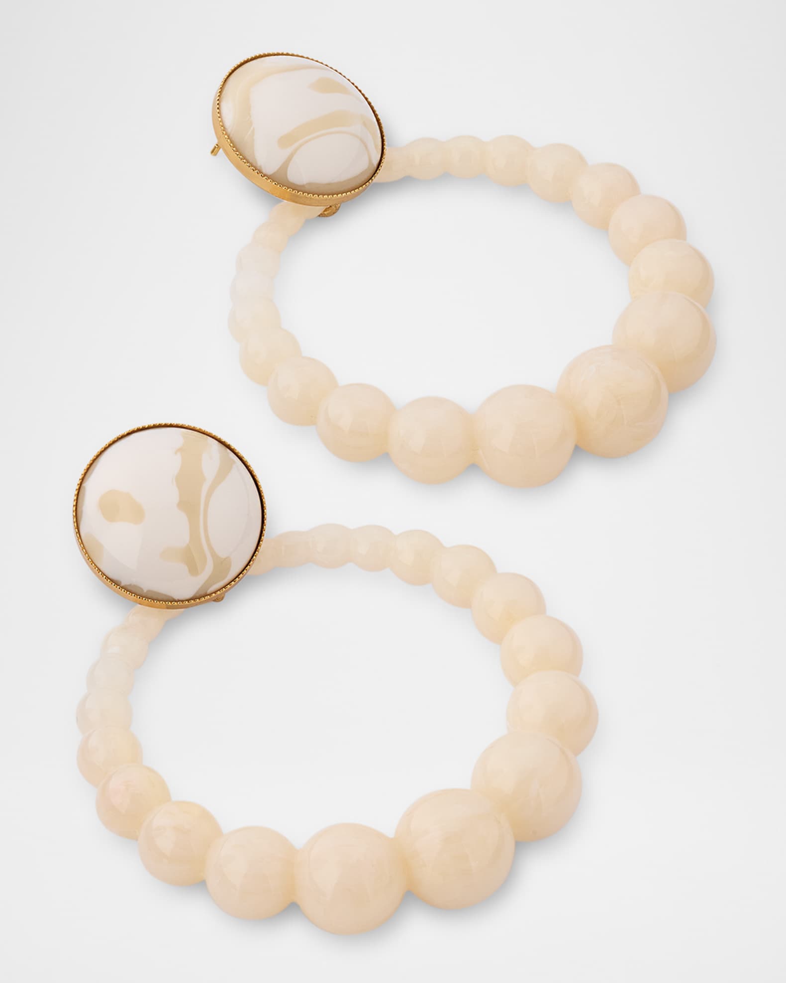 Gas Bijoux Andy Acetate Statement Earrings | Neiman Marcus