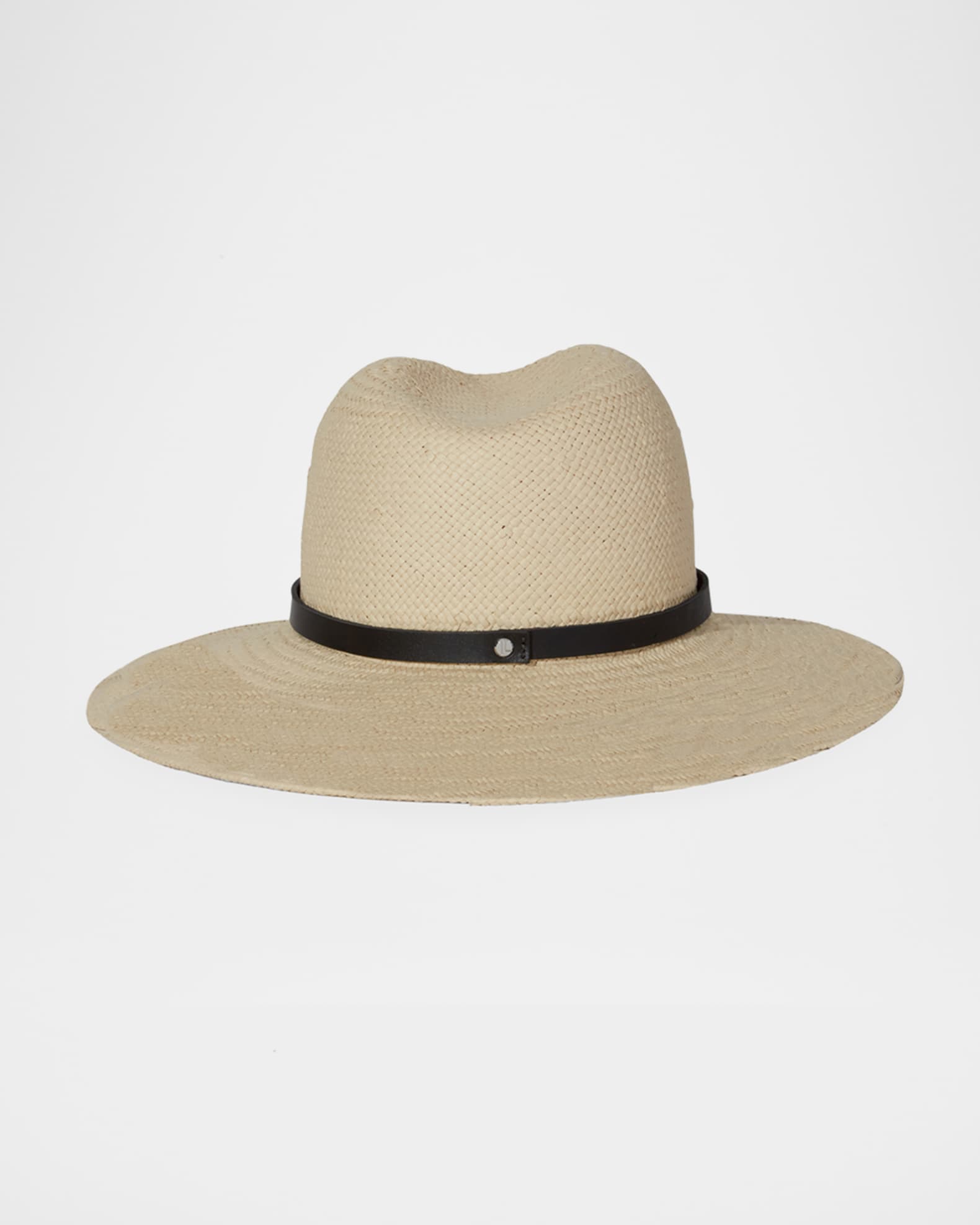 Janessa Leone Lyra Packable Straw Fedora Hat | Neiman Marcus