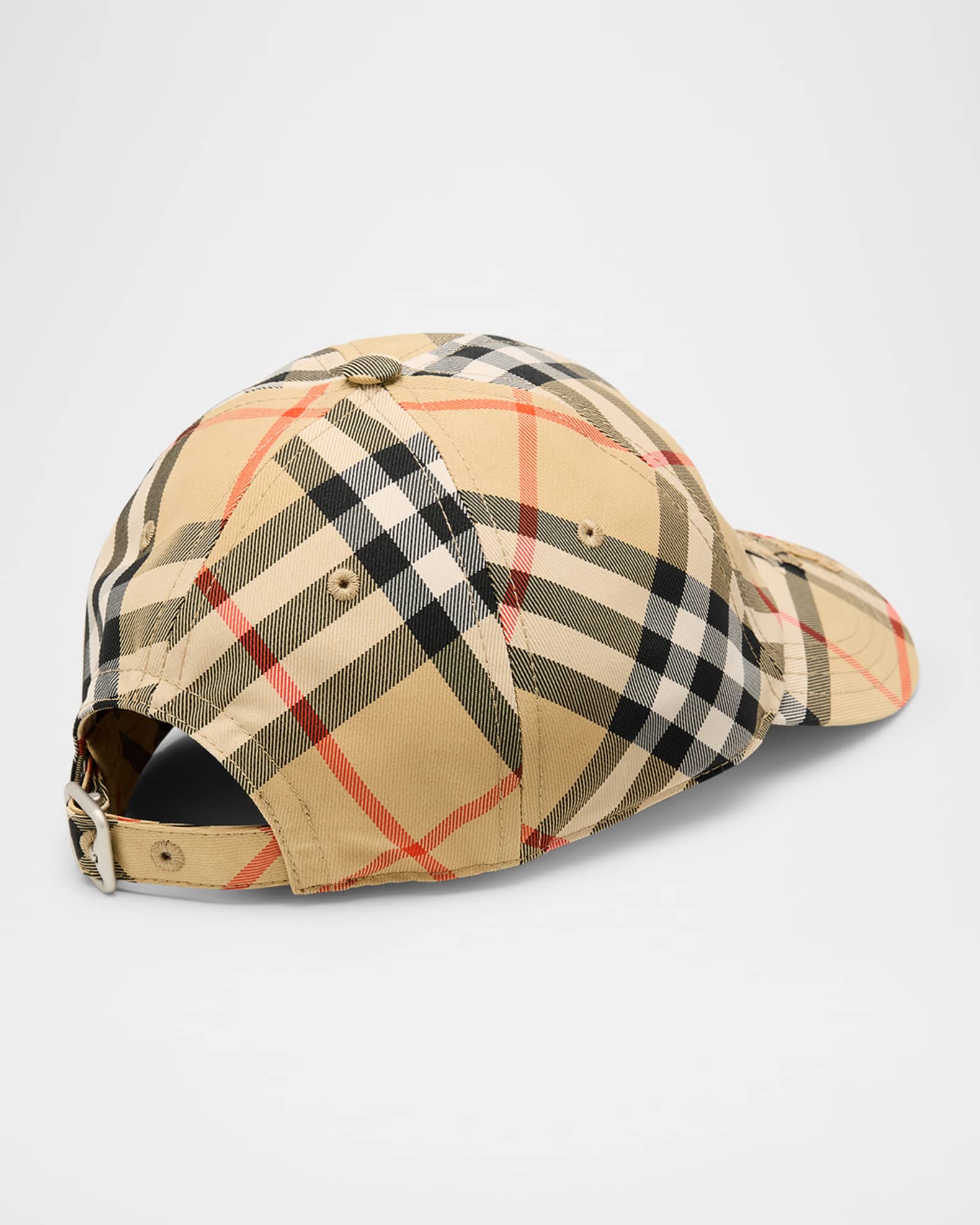 Burberry EKD Bias Check Baseball Cap | Neiman Marcus