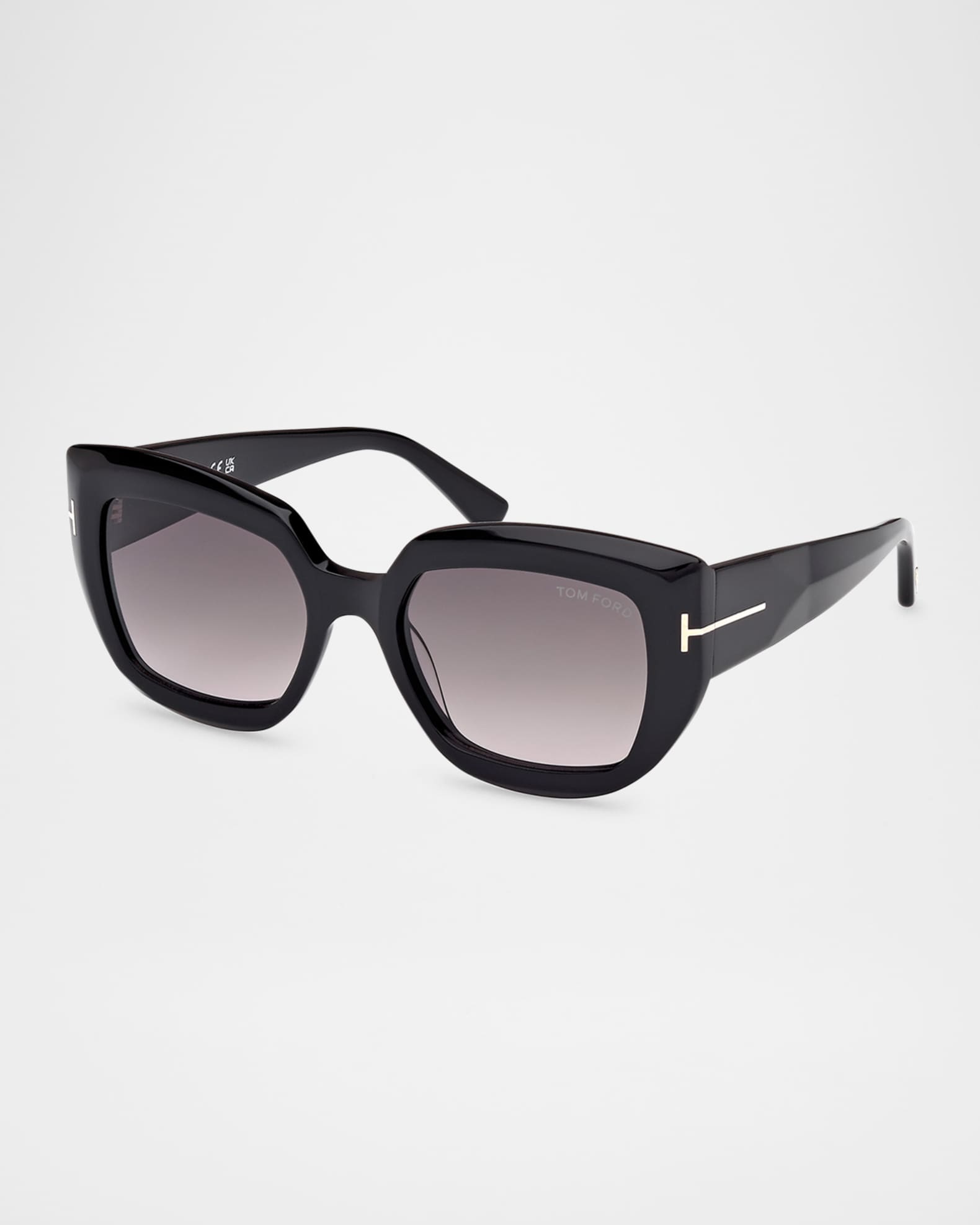 TOM FORD Saltzman Acetate Butterfly Sunglasses | Neiman Marcus