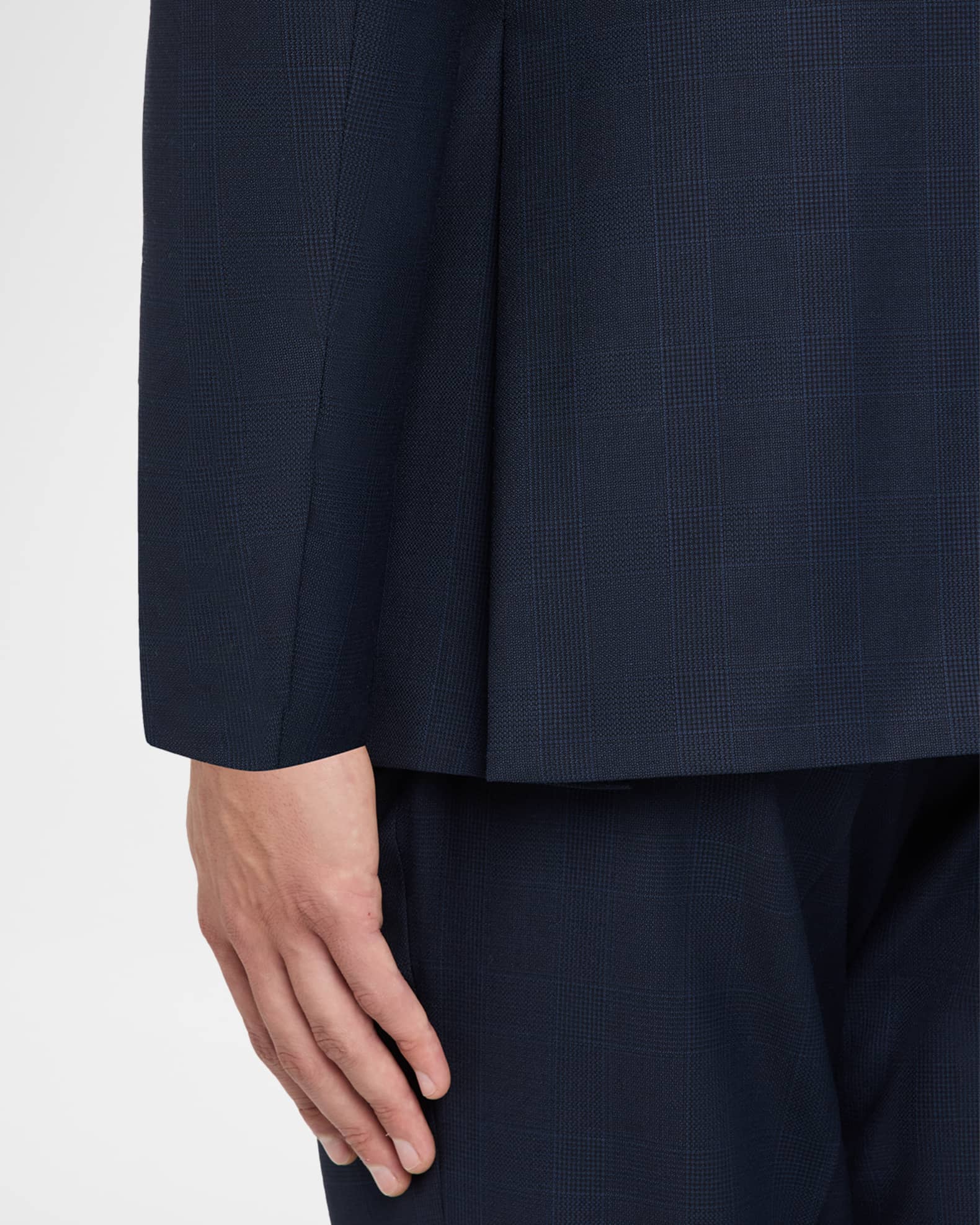 Brioni Men's Wool Tonal Prince of Wales Two-Piece Suit | Neiman Marcus