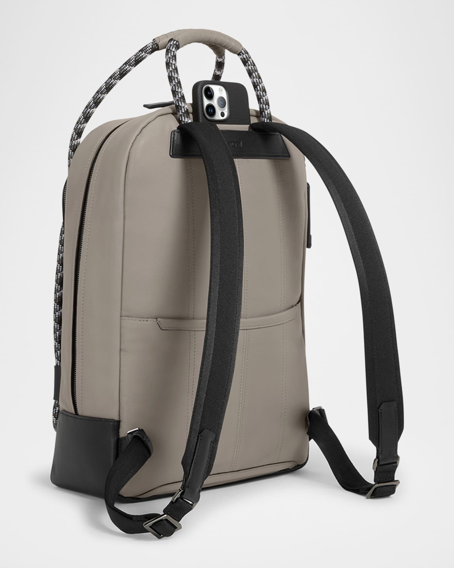 Tumi Harrison Halstead Leather Backpack | Neiman Marcus