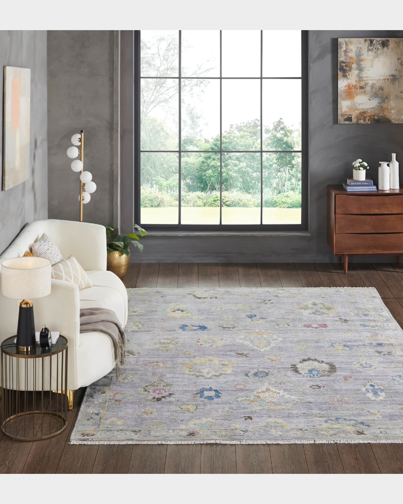 Florence Hand-Knotted Rug | Neiman Marcus