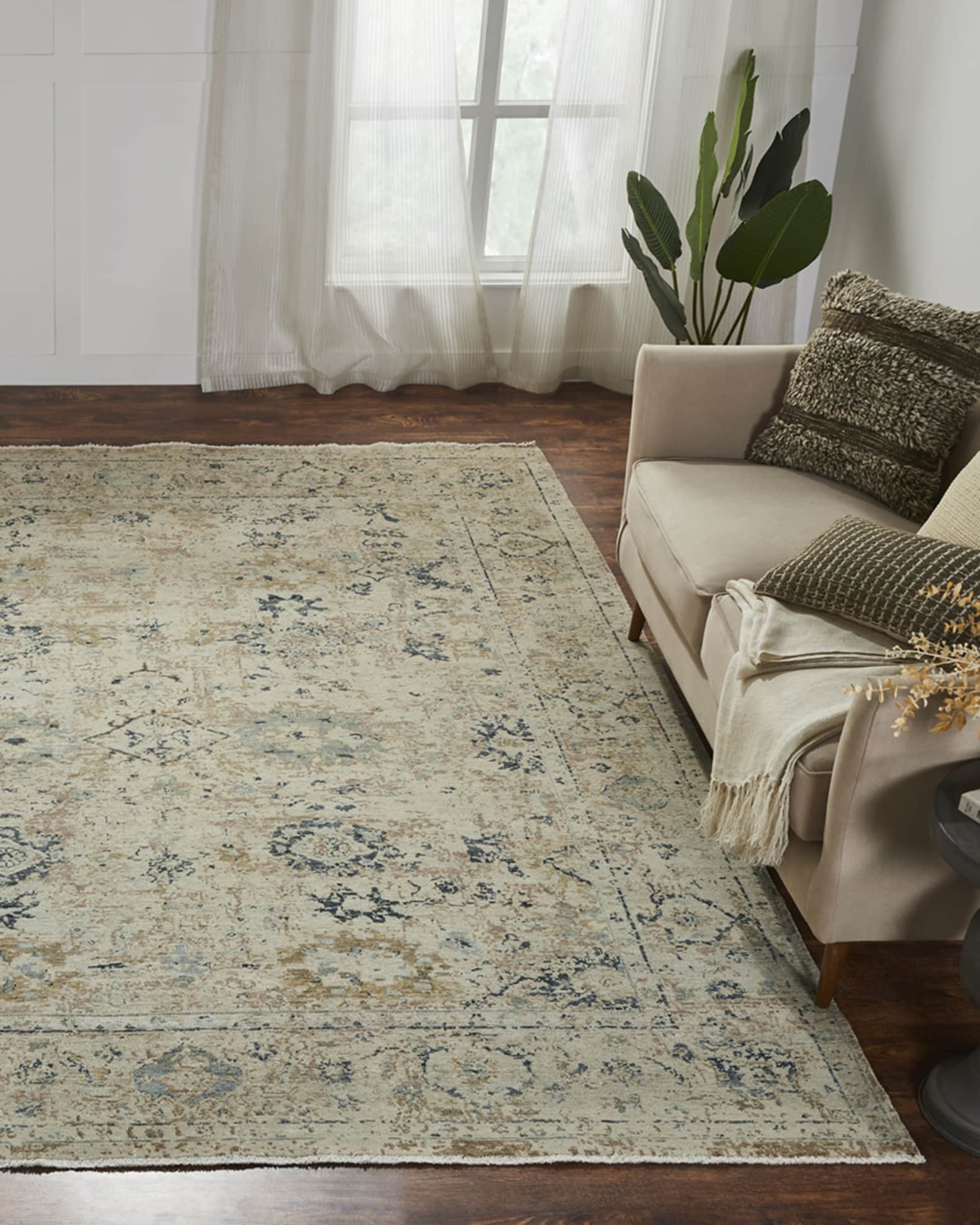 Leilani Hand-Knotted Runner | Neiman Marcus