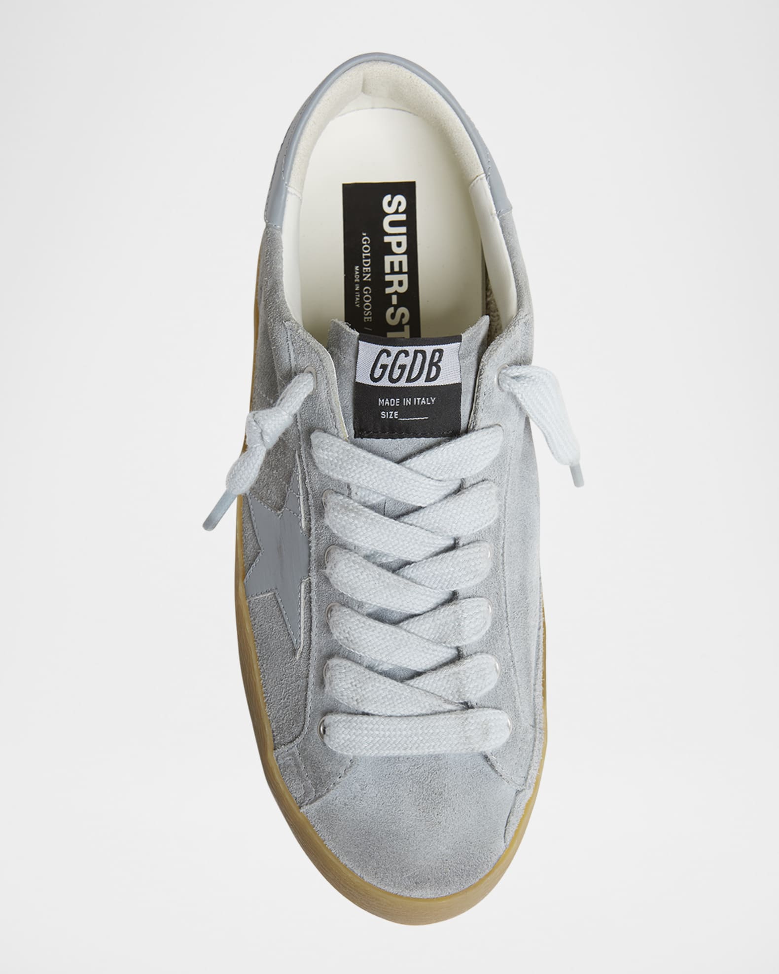 Golden Goose Men's Super-Star Suede Low-Top Sneakers | Neiman Marcus