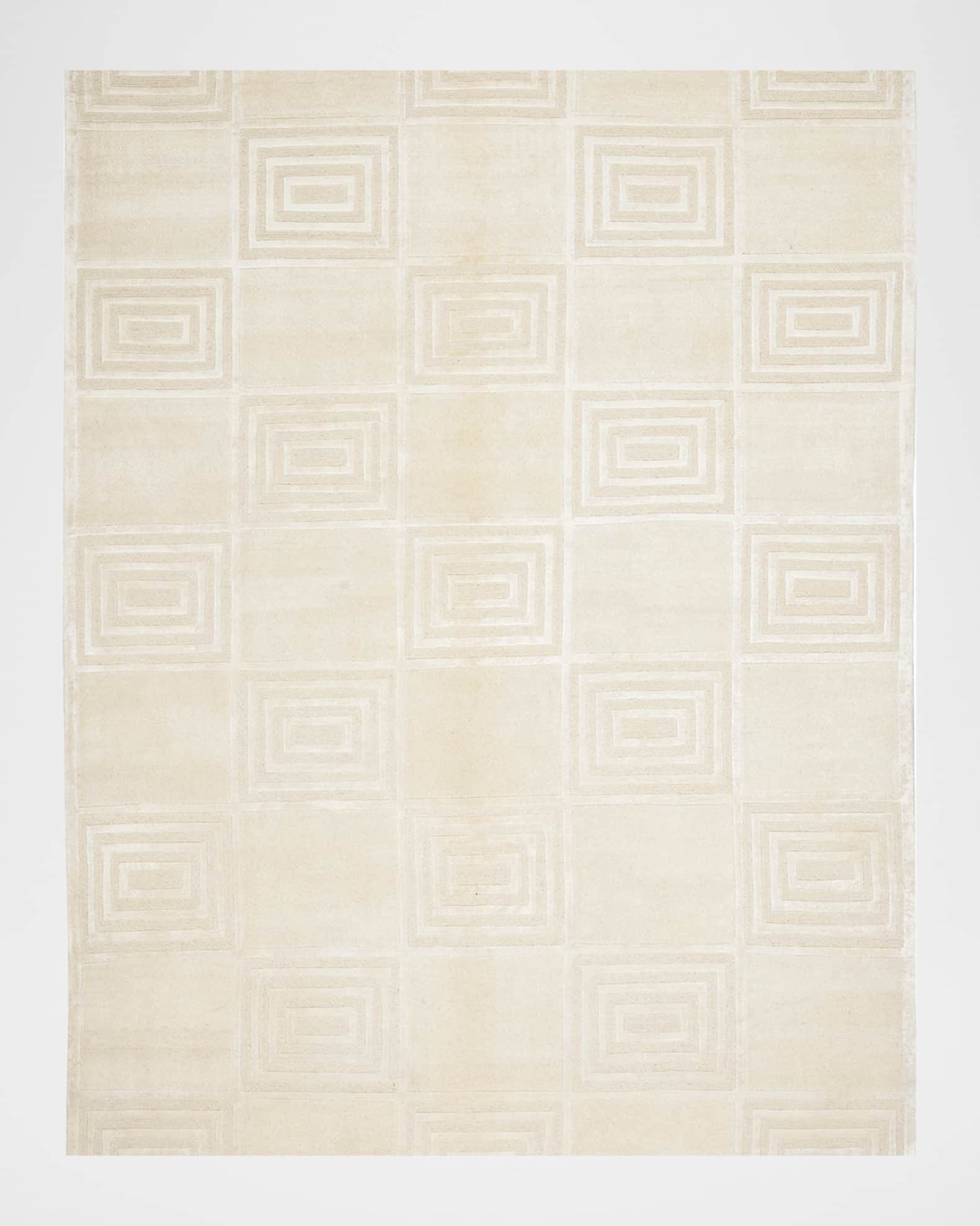 Alistair Tiles Hand Knotted Rug | Neiman Marcus
