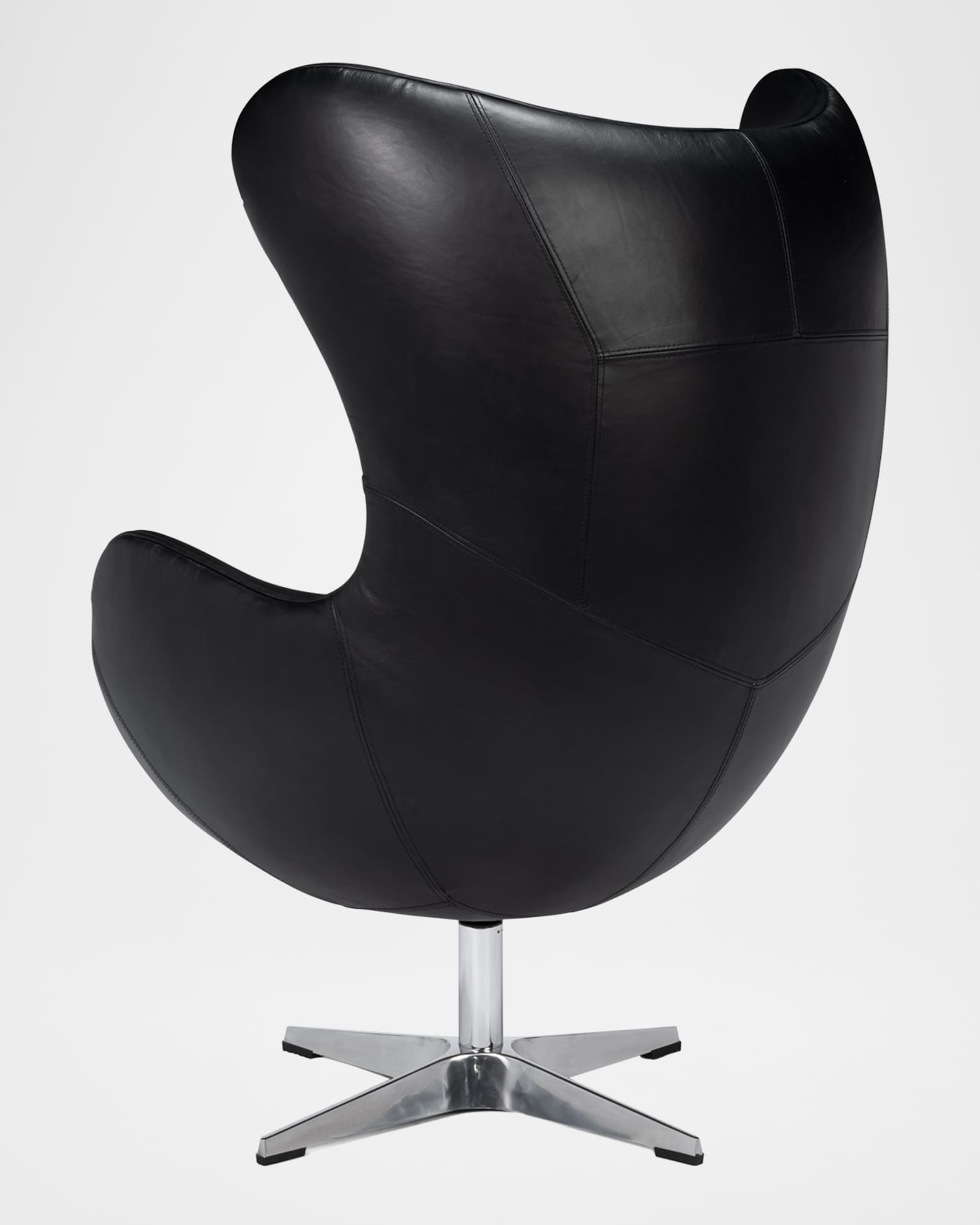 Sarreid Jacobean Leather Egg Chair | Neiman Marcus
