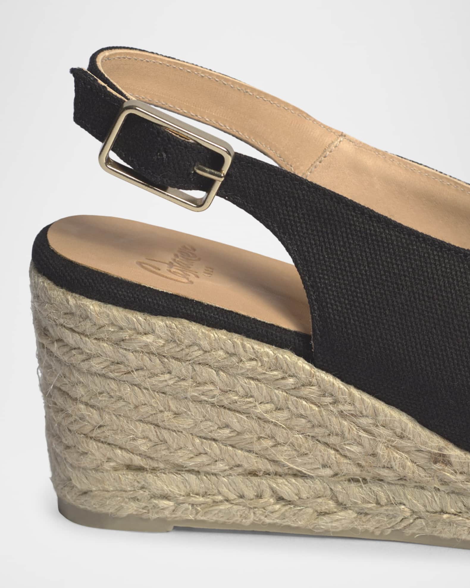 Castaner Dosalia Canvas Slingback Espadrilles | Neiman Marcus