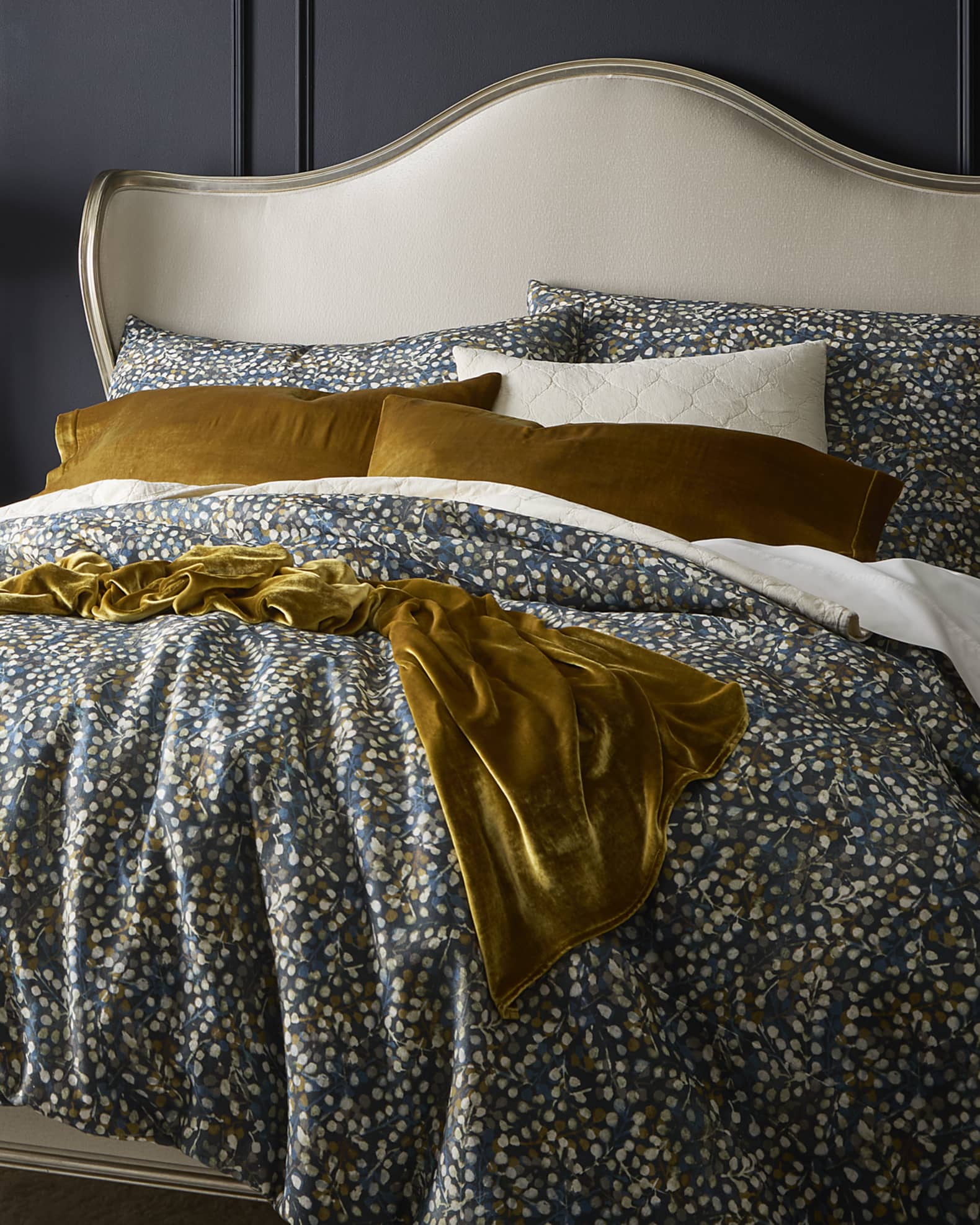 Laurel Indigo Bedding Collection | Neiman Marcus