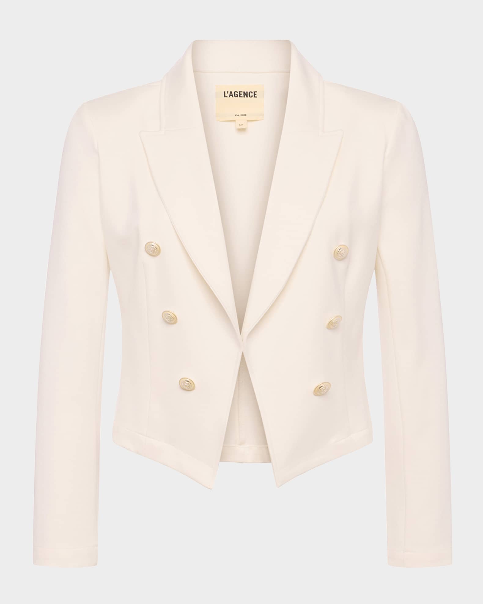 L'Agence Wayne Cropped Jacket | Neiman Marcus