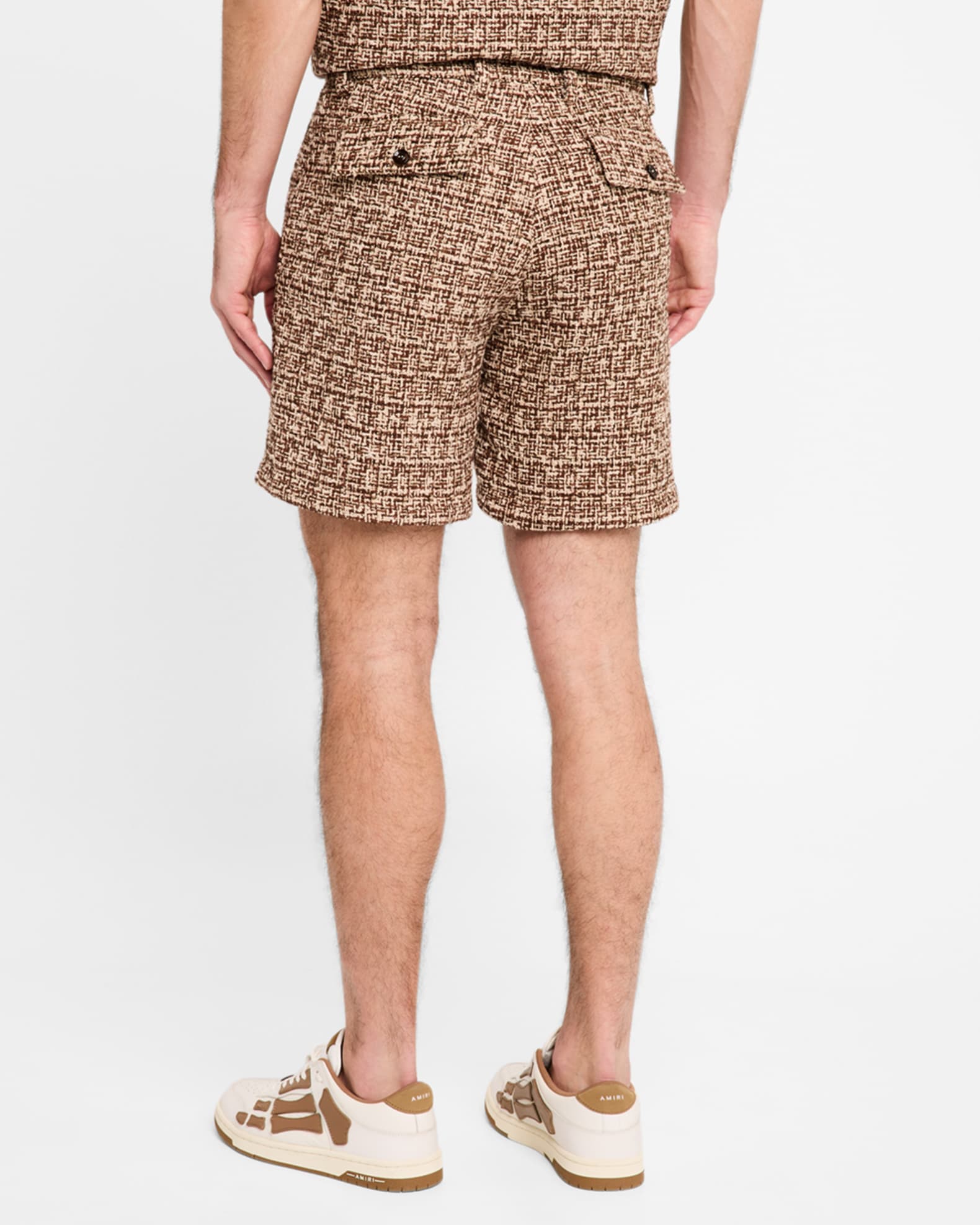 Amiri Men's Boucle Shorts | Neiman Marcus