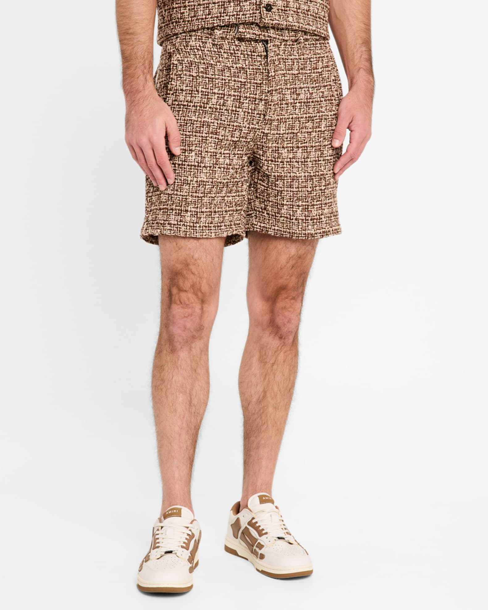Amiri Men's Boucle Shorts | Neiman Marcus