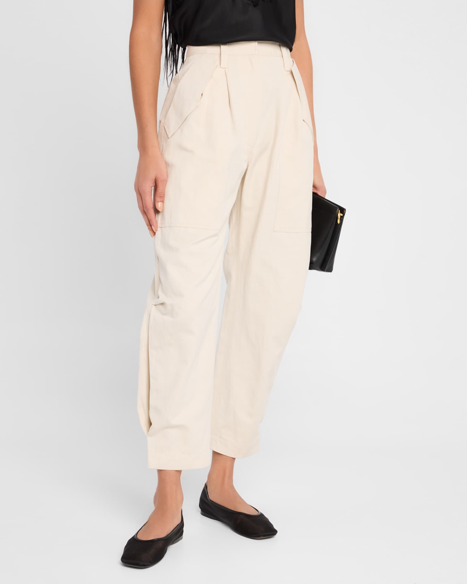 Iro Natsa Cropped Cargo Pants | Neiman Marcus