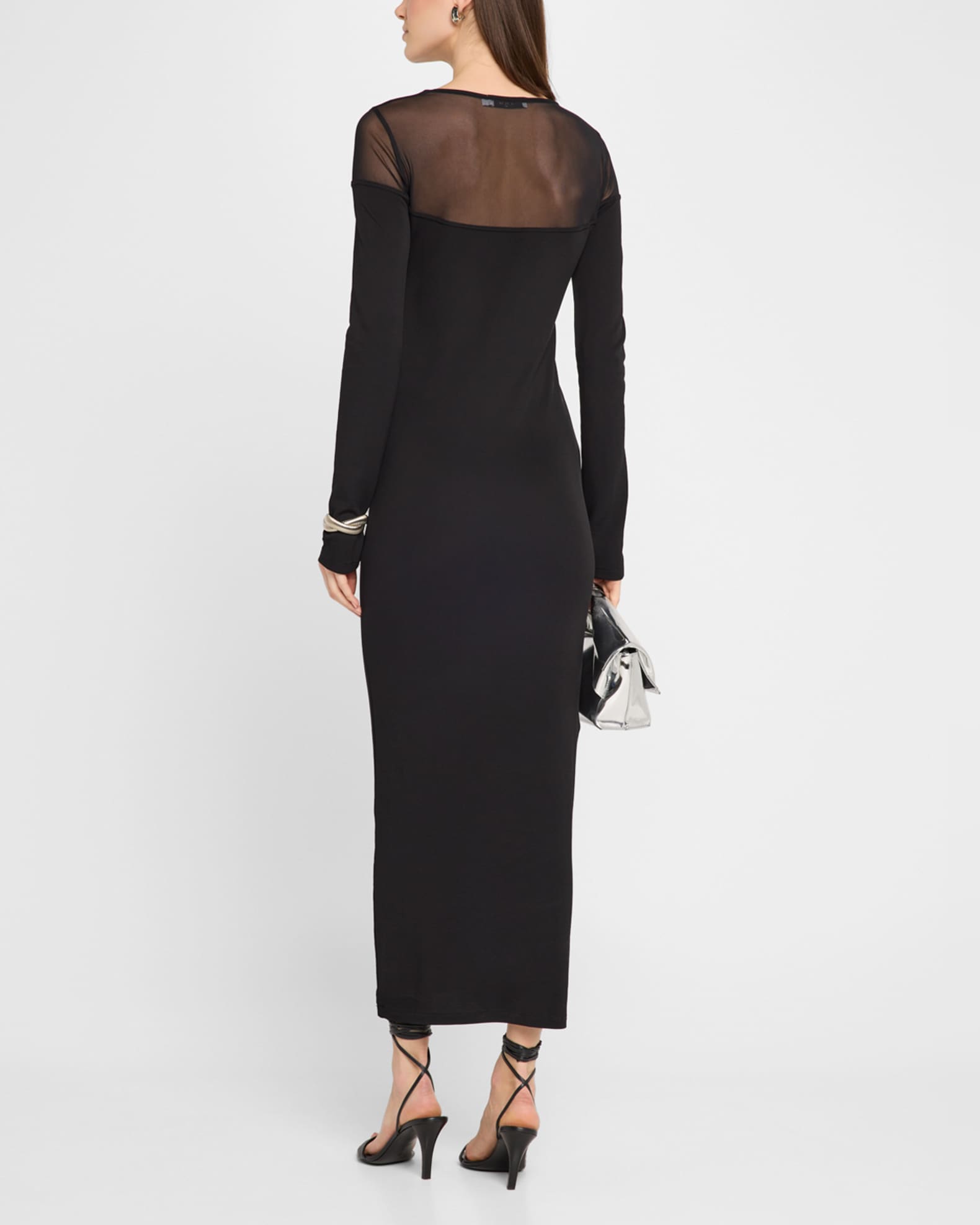 Iro Dania Long Sheer Body-Con Dress | Neiman Marcus
