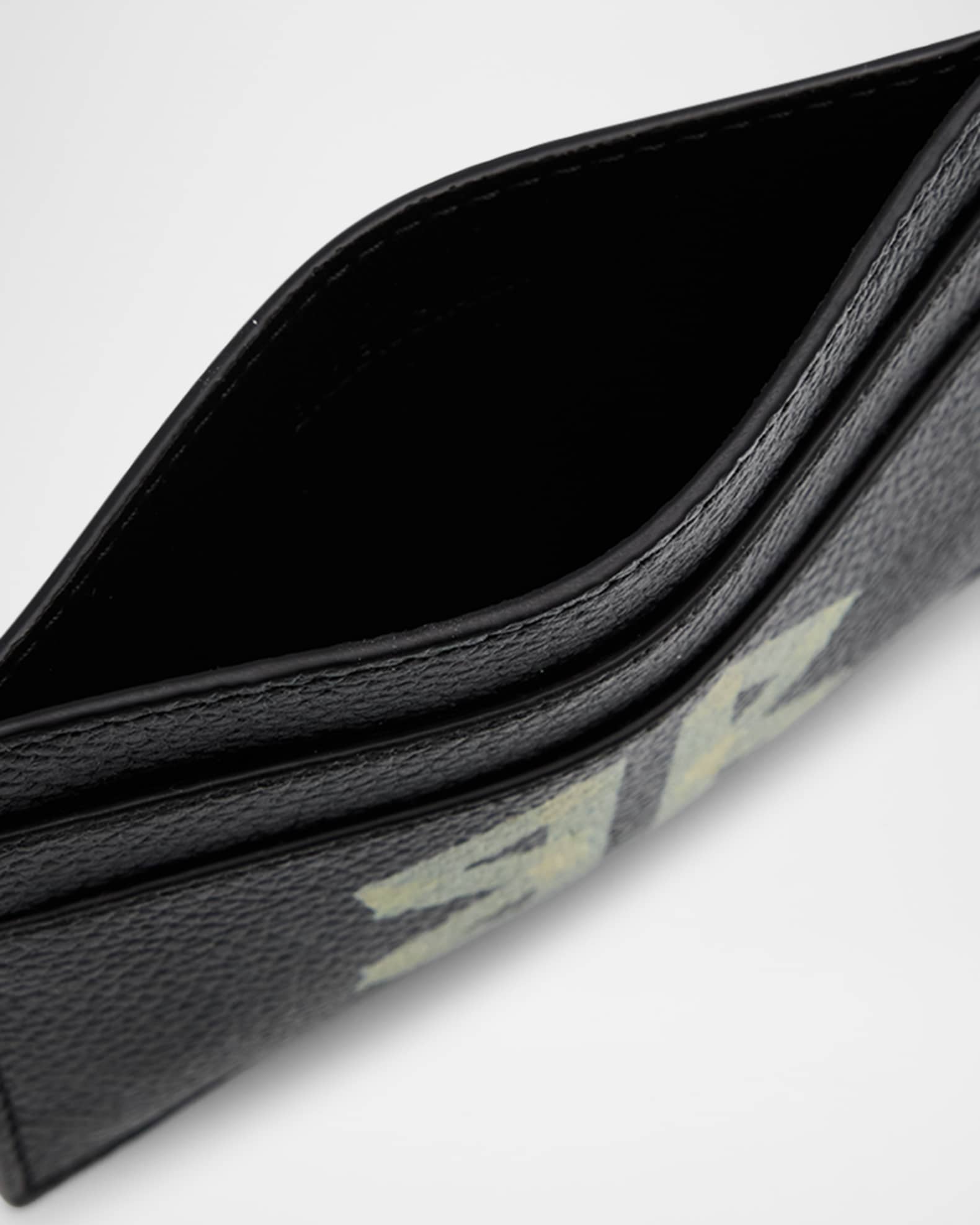 Balenciaga Men's Leather BB Logo Cash Card Holder | Neiman Marcus