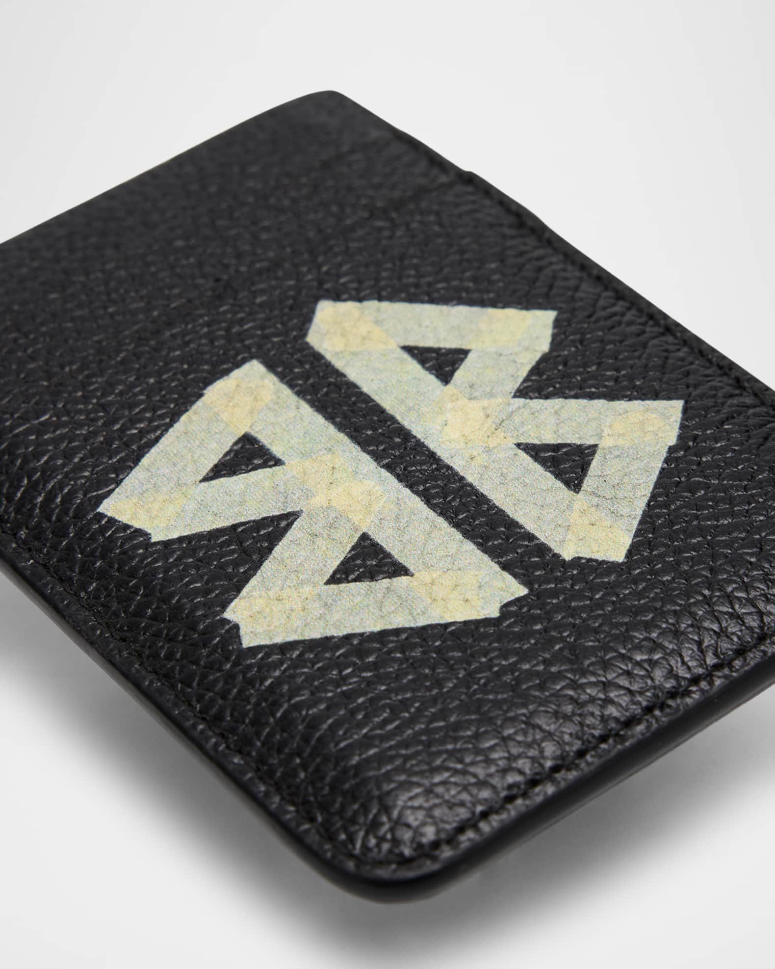 Balenciaga Men's Leather BB Logo Cash Magnet Card Holder | Neiman Marcus