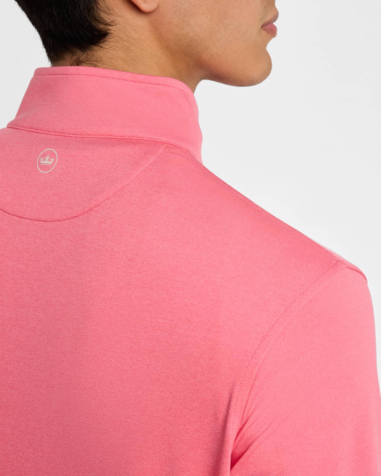Peter Millar Men's Perth Performance Quarter-Zip Sweater | Neiman Marcus