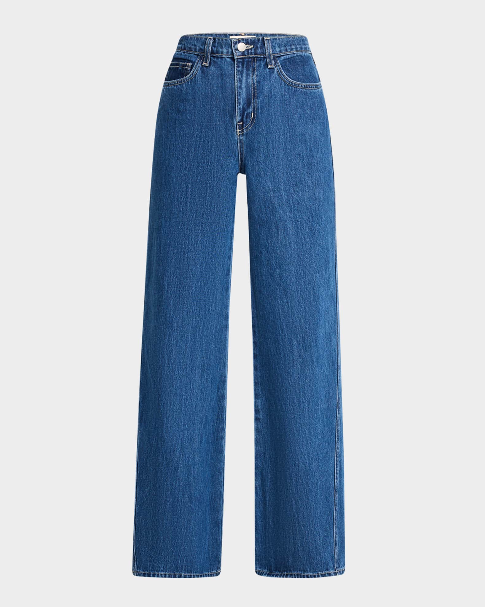 Beau Wide-Leg Jeans | Neiman Marcus