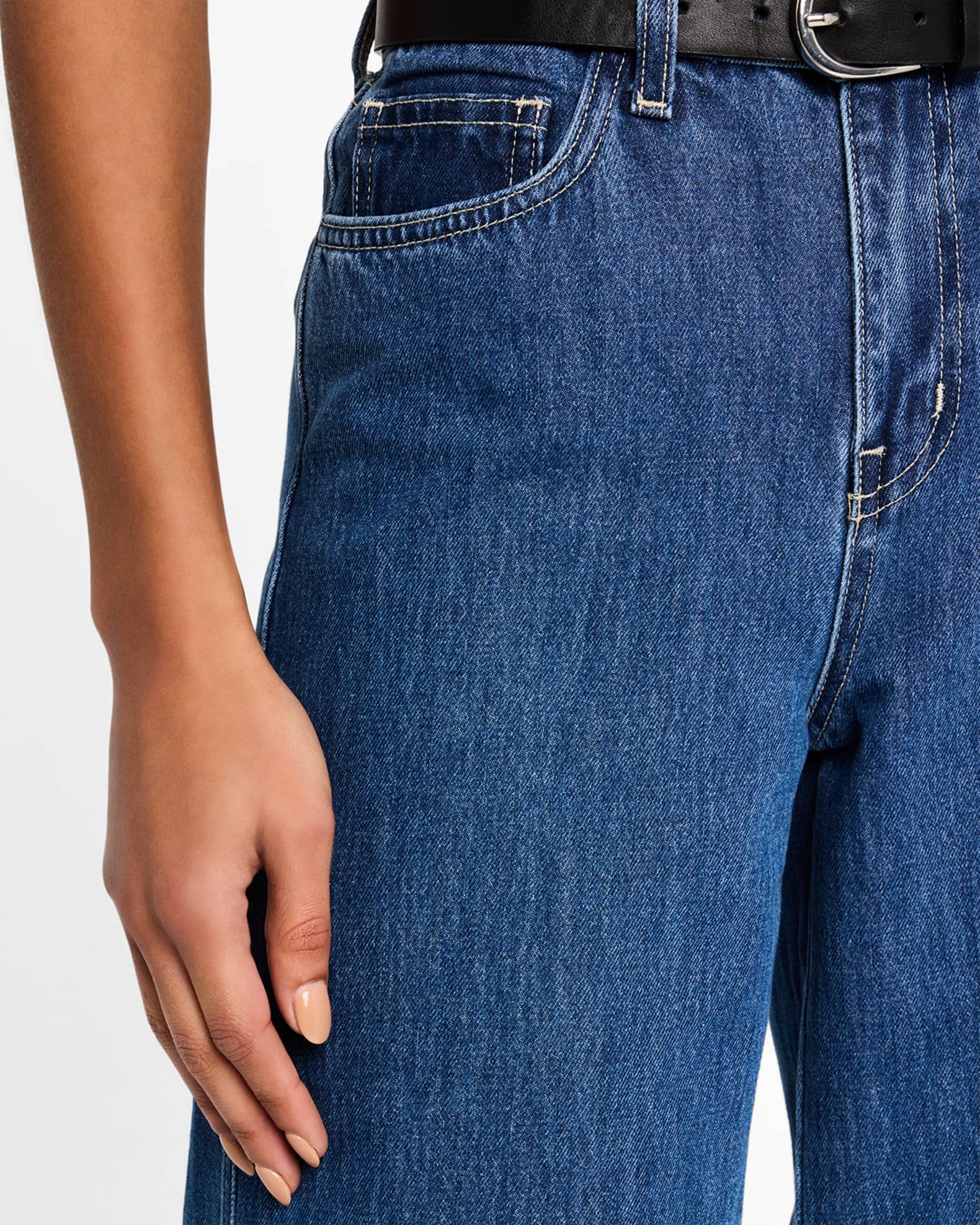 Beau Wide-Leg Jeans | Neiman Marcus