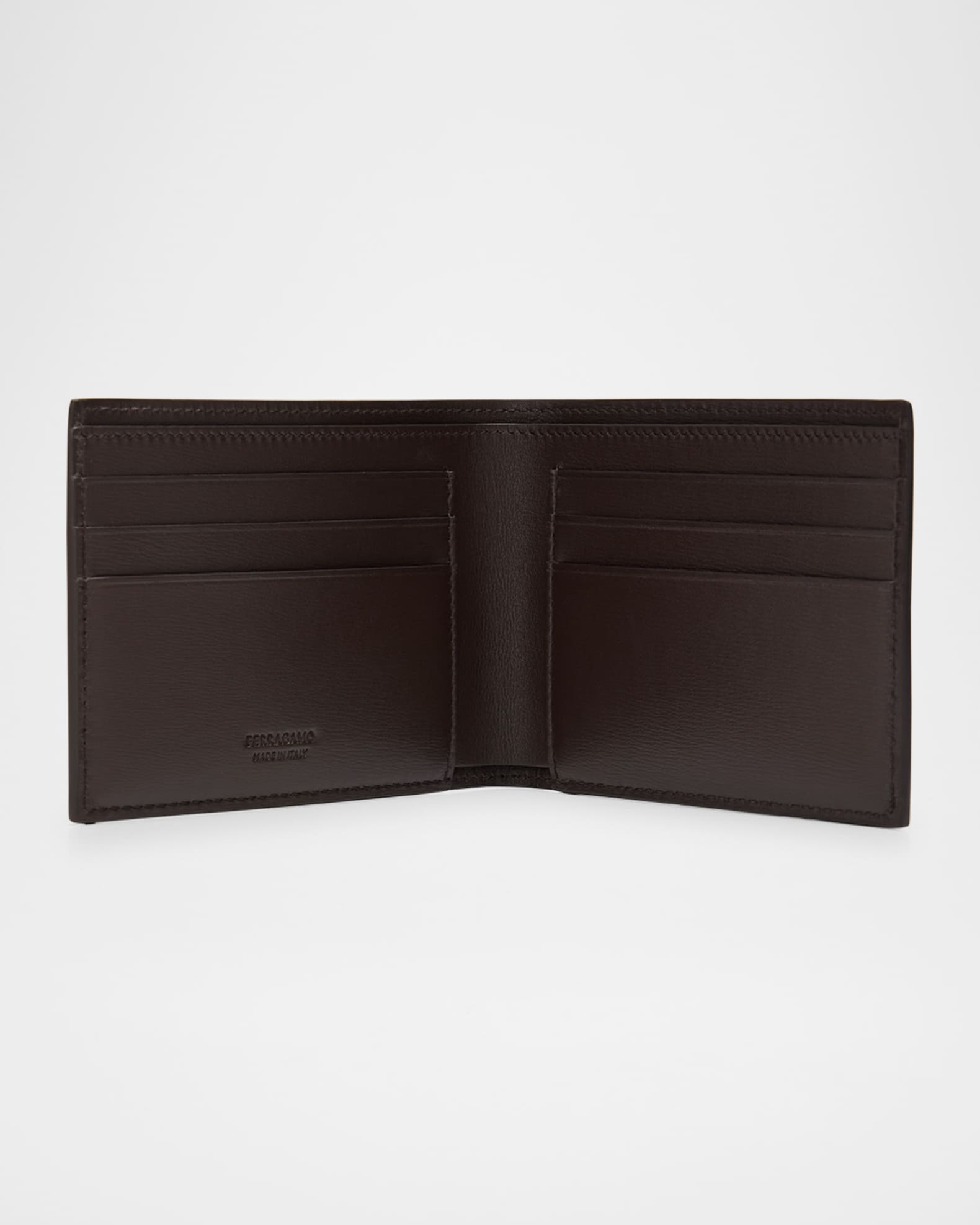Ferragamo Men's Classic Leather Bifold Wallet | Neiman Marcus