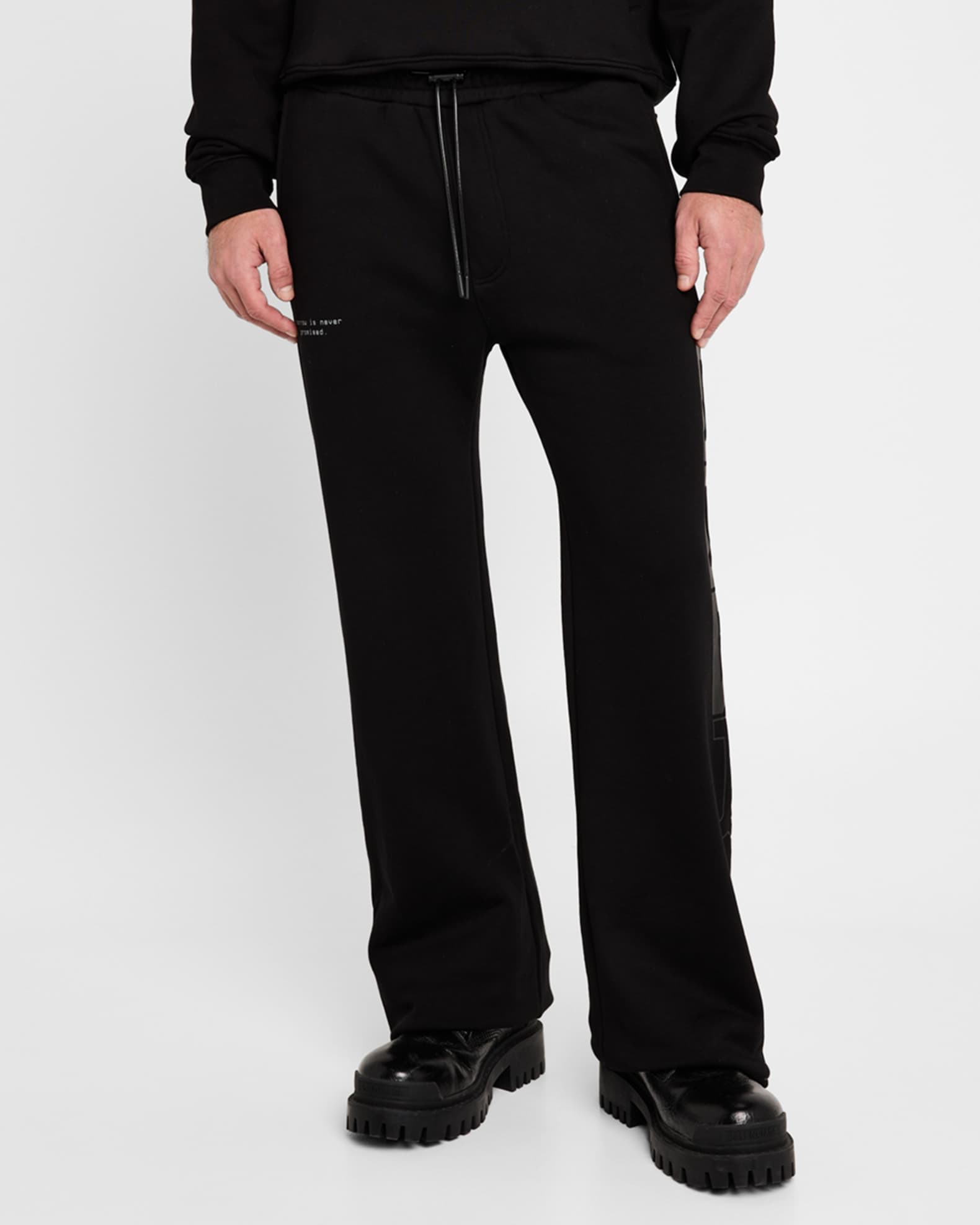 RTA x DDG Men's Griffin Sweatpants | Neiman Marcus