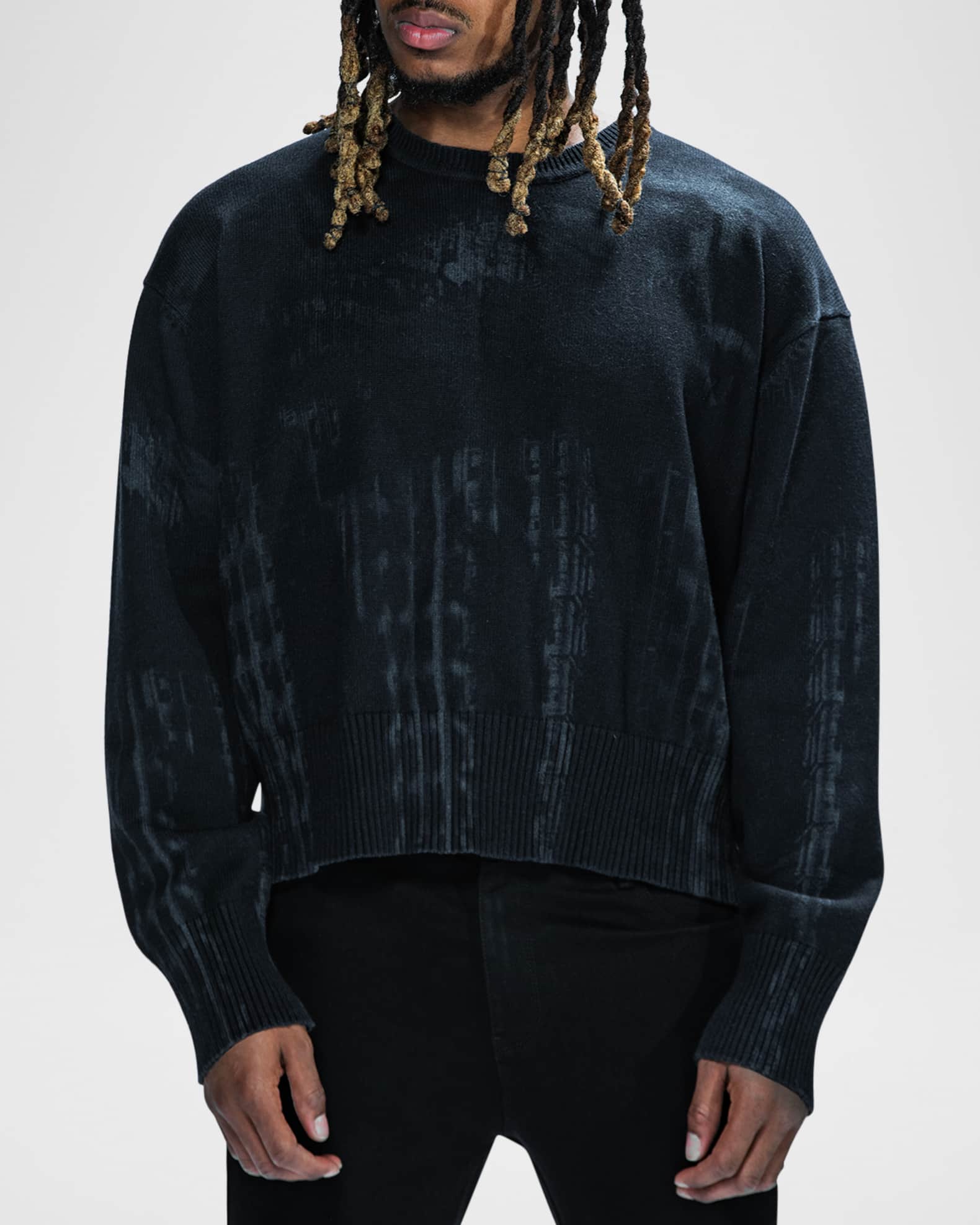 RTA x DDG Men's Kaleb Sweater | Neiman Marcus