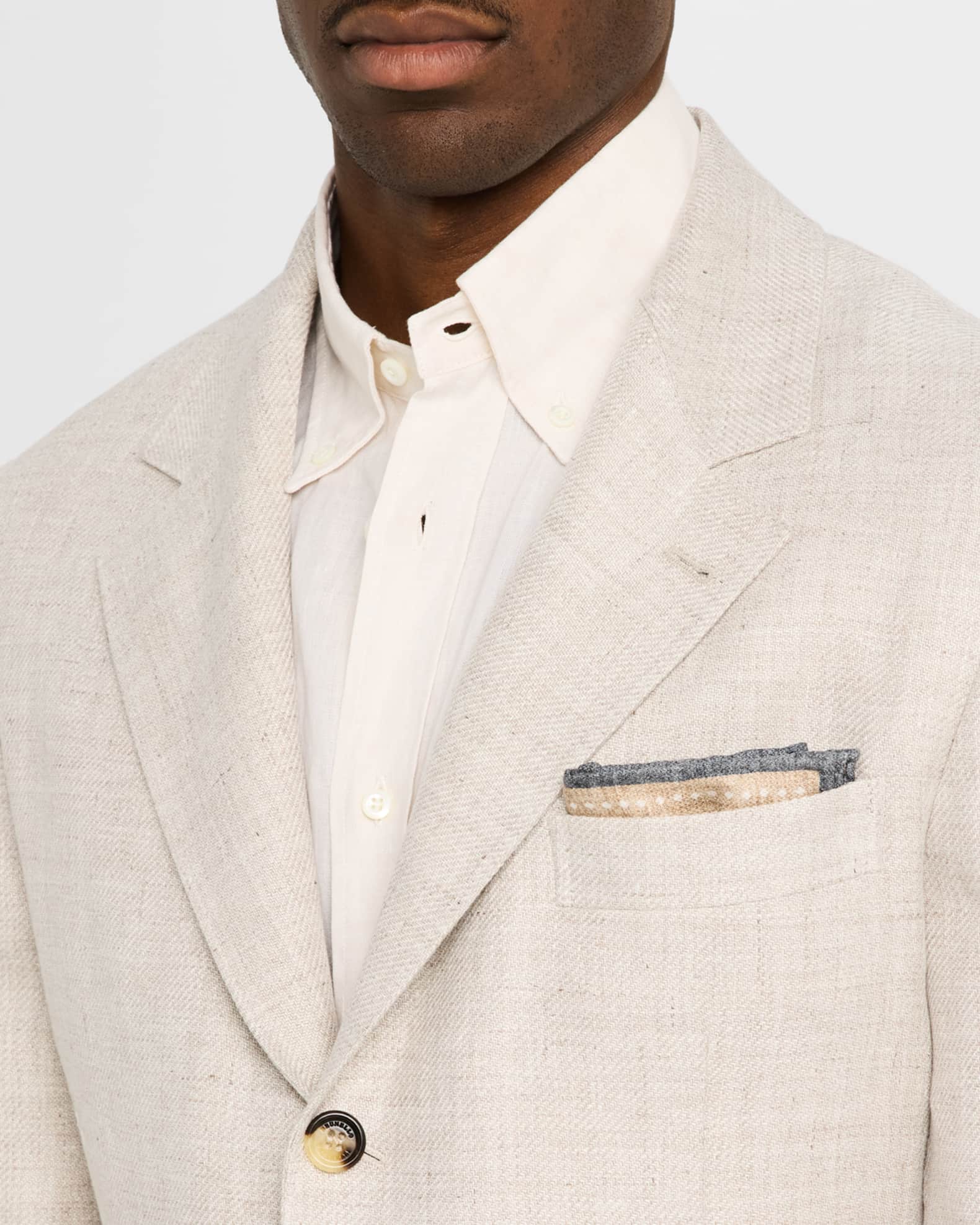 Brunello Cucinelli Men's Cavallo Two-Piece Suit | Neiman Marcus