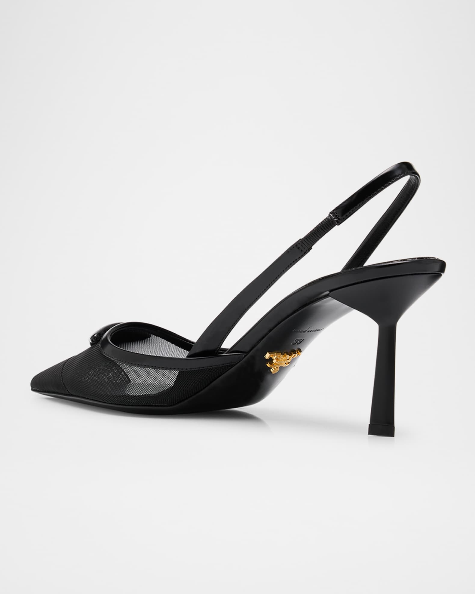 prada 3 strap heels