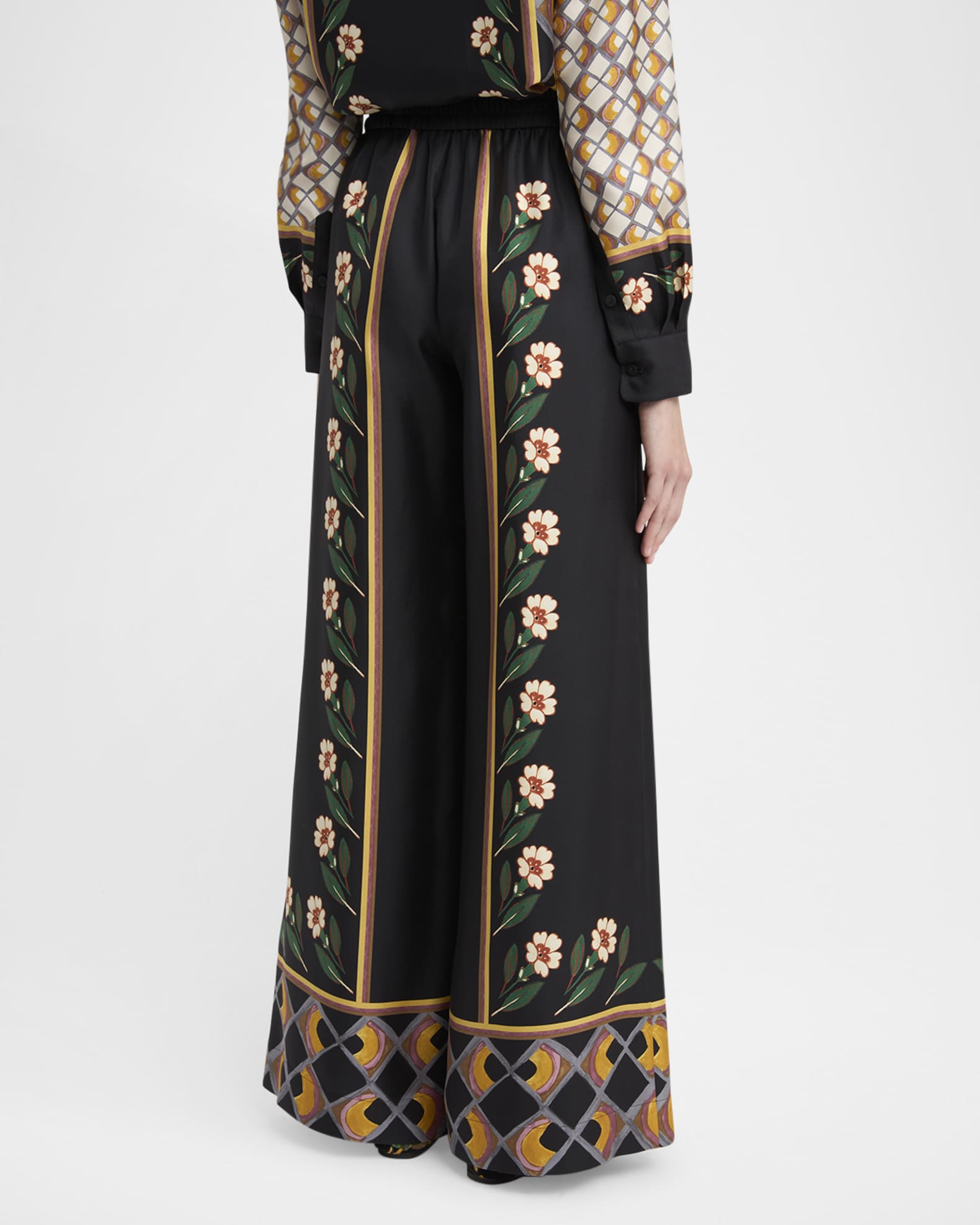 La DoubleJ Daze-Print Wide-Leg Palazzo Pants | Neiman Marcus