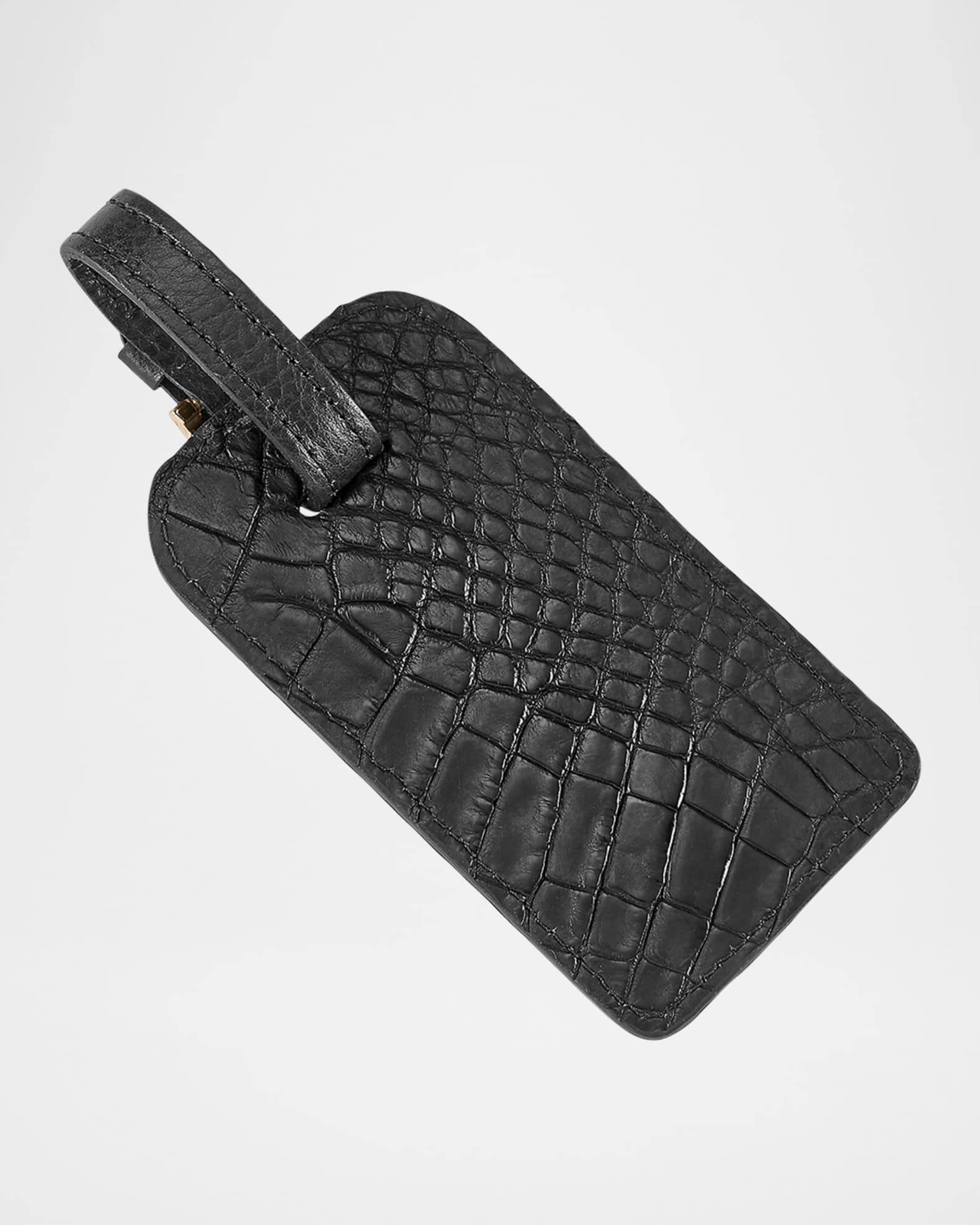 Graphic Image Men's Genuine Alligator Luggage Tag | Neiman Marcus