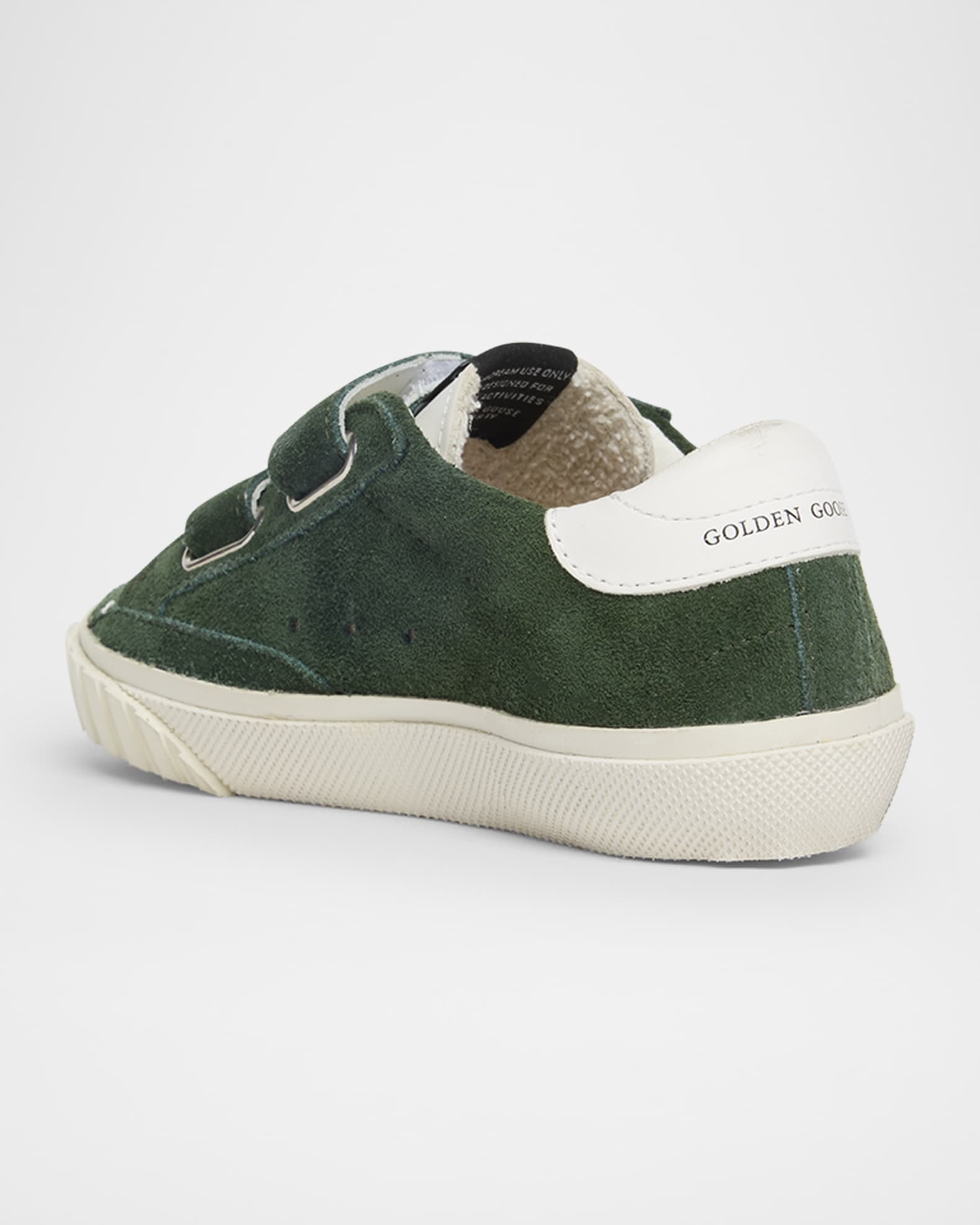 Boy's Old School Suede Double Foxing Sneakers | Neiman Marcus