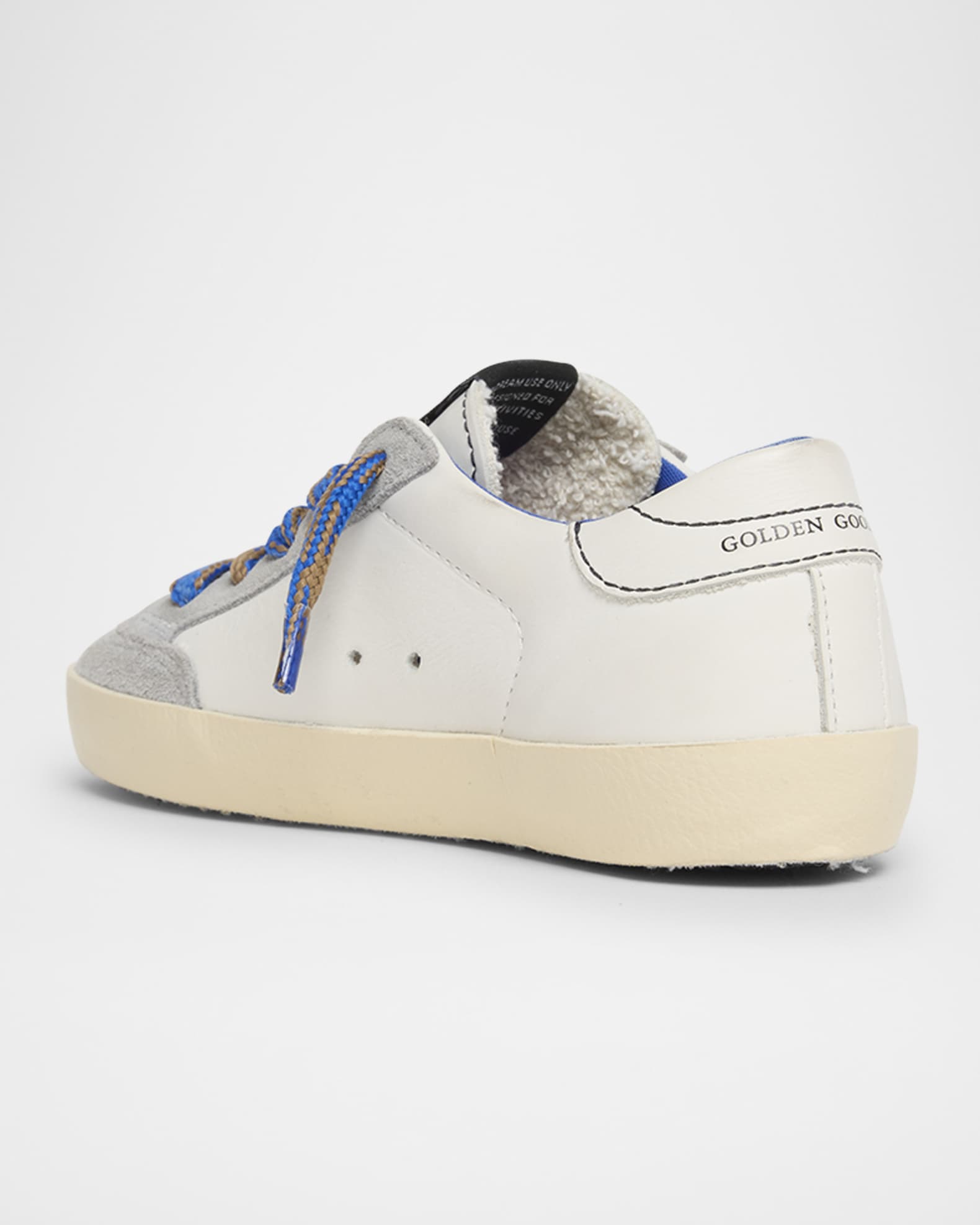 Golden Goose Boy's Boy's Super Star Young Leather and Suede Sneakers ...