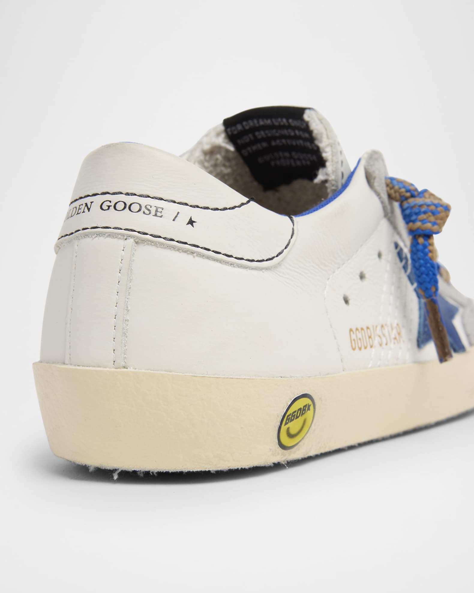 Golden Goose Boy's Boy's Super Star Young Leather and Suede Sneakers ...