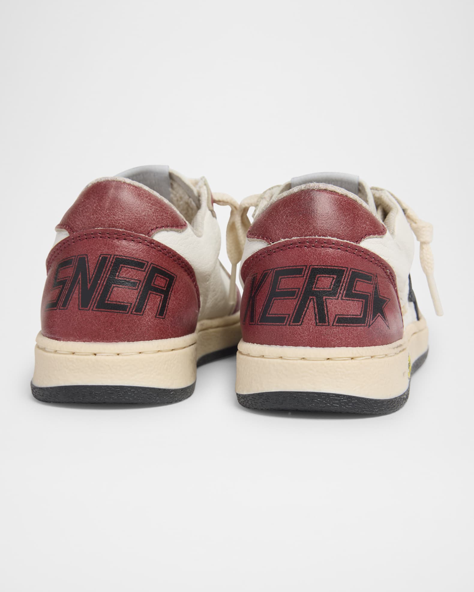 Boy's Ball Star Young Nappa Leather Sneakers | Neiman Marcus
