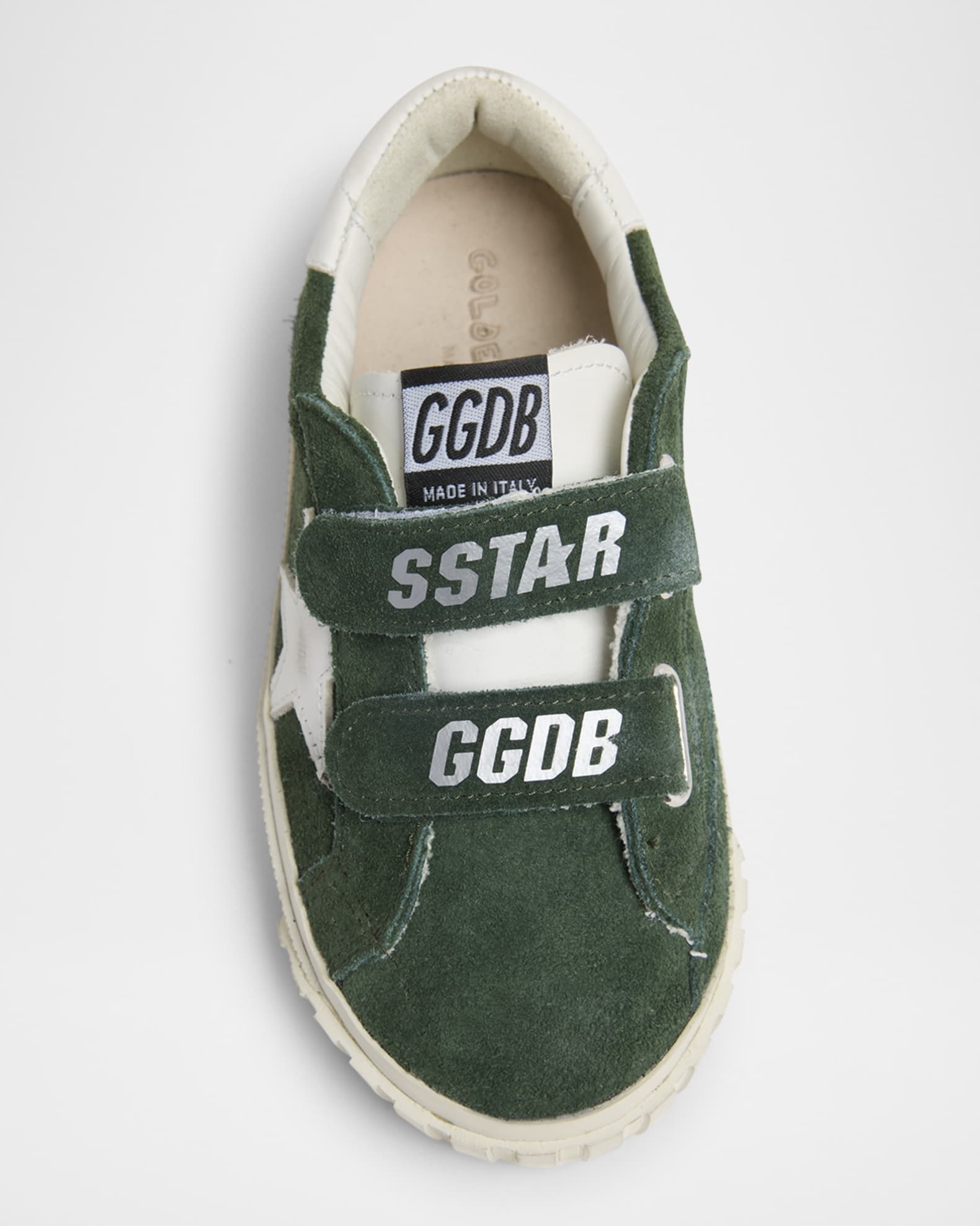 Boy's Old School Suede Double Foxing Sneakers | Neiman Marcus