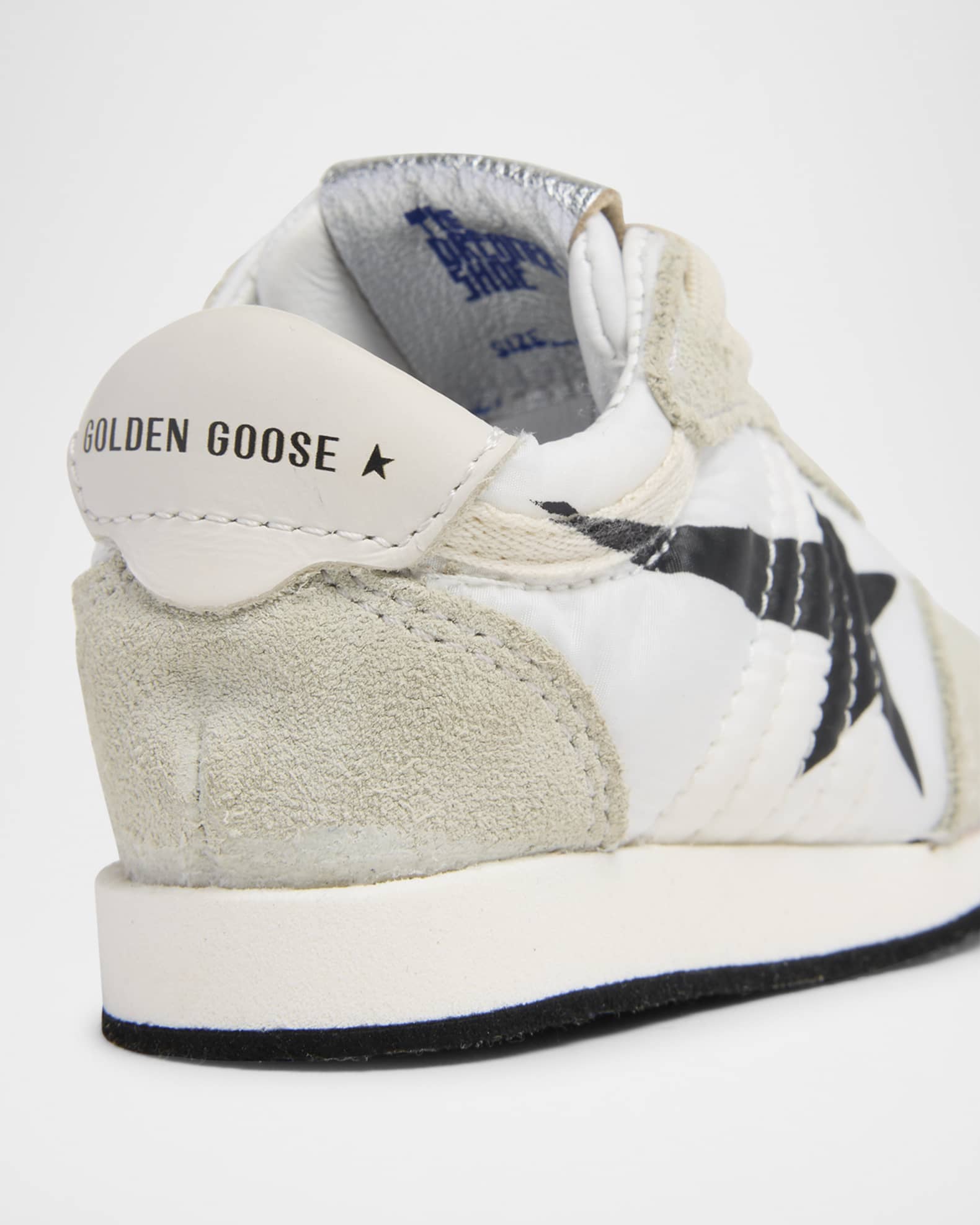 Golden Goose Baby Marathon Suede Running Sneakers | Neiman Marcus