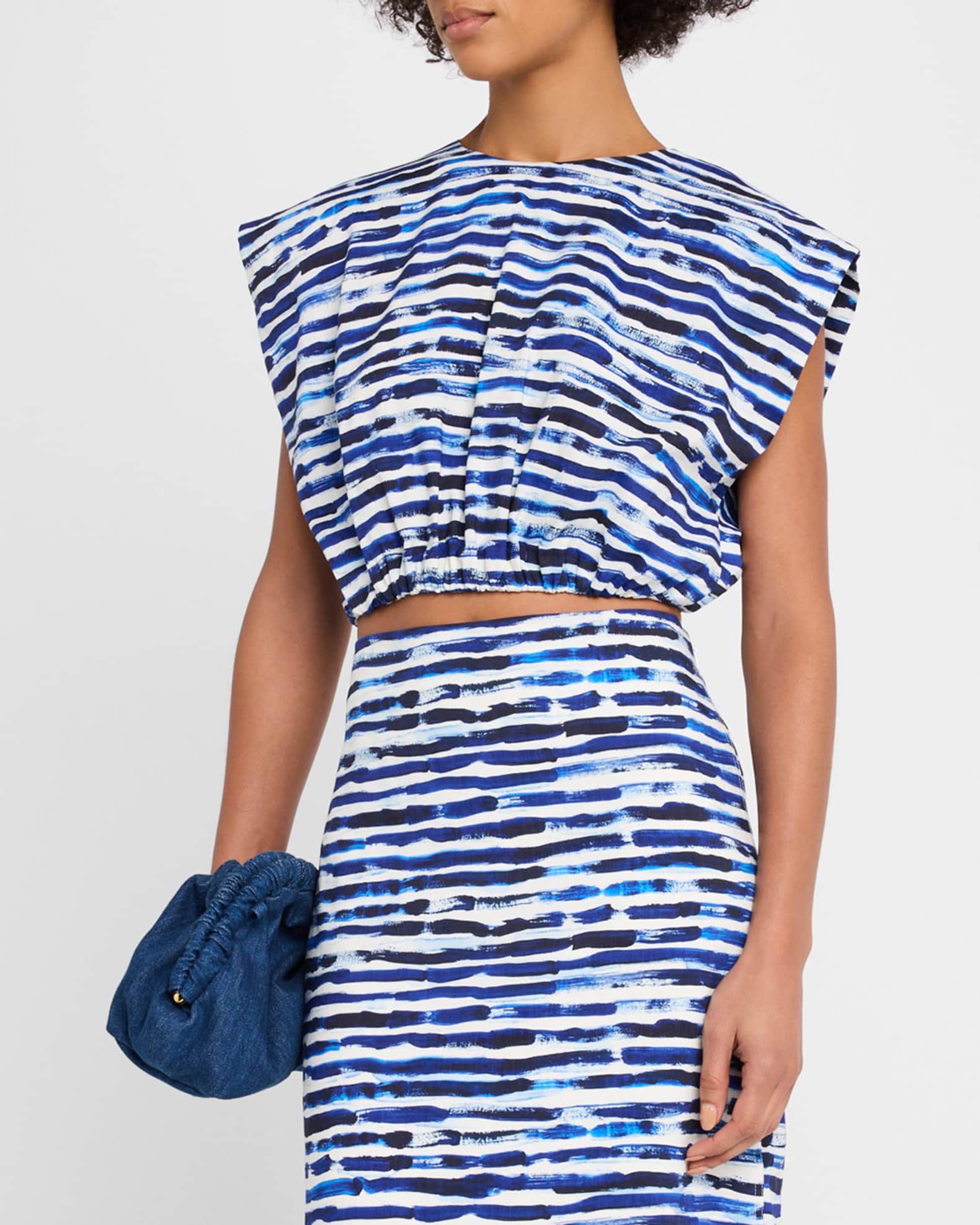 A.L.C. Billie Stripe Top | Neiman Marcus