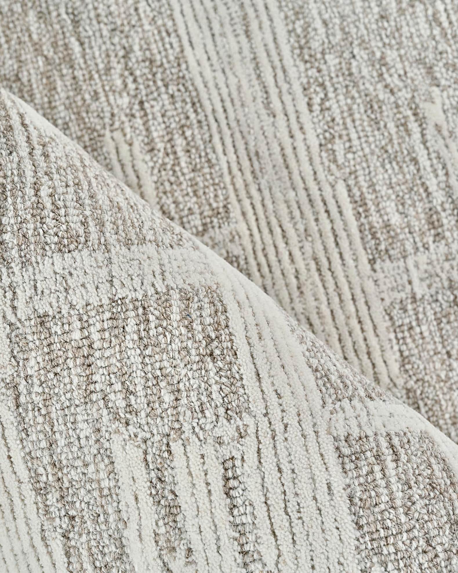 Park City Hand-Tufted Gray/Ivory Rug | Neiman Marcus