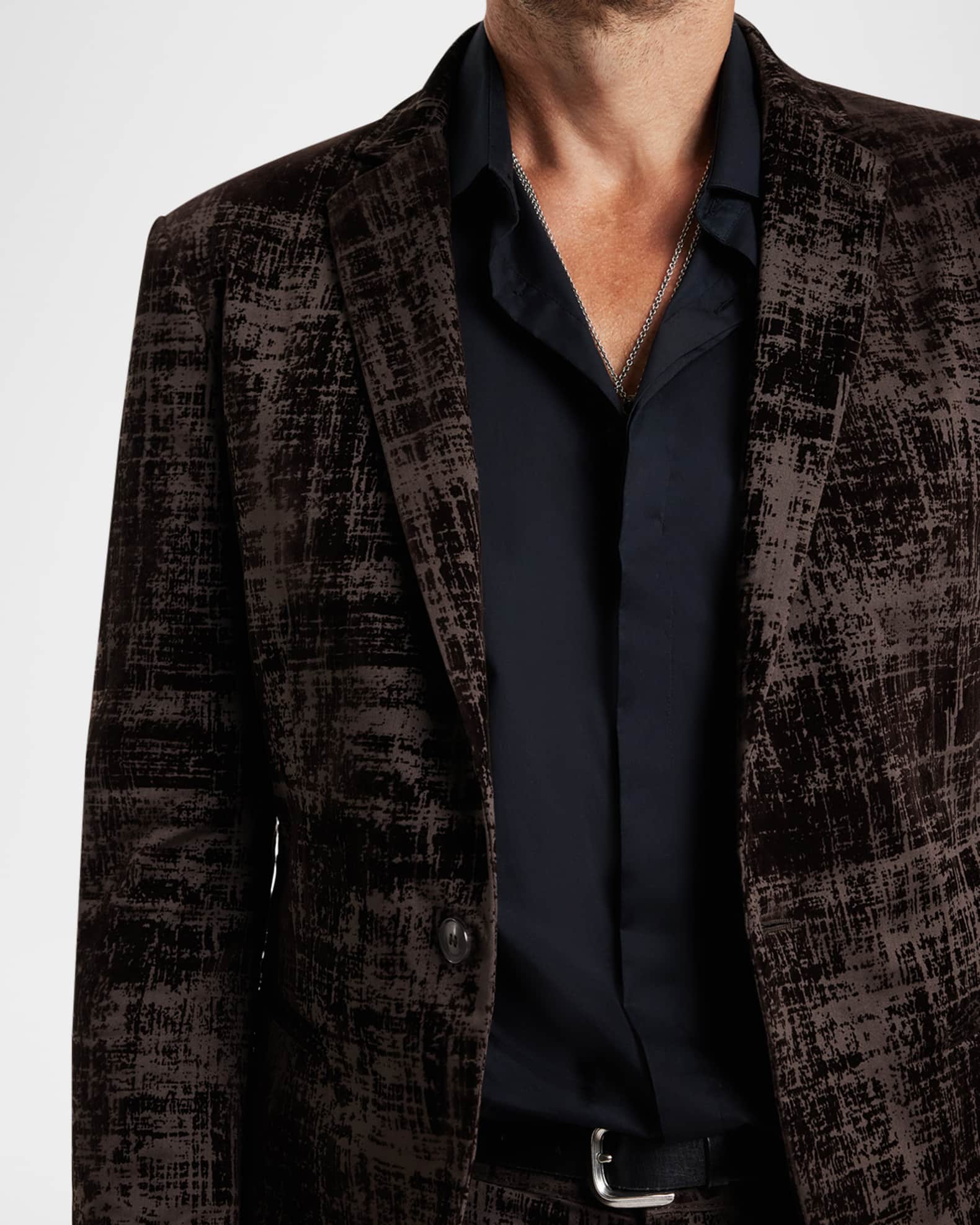 John Varvatos Men's Dalton Slim Fit Single-Breasted Sport Coat | Neiman Marcus